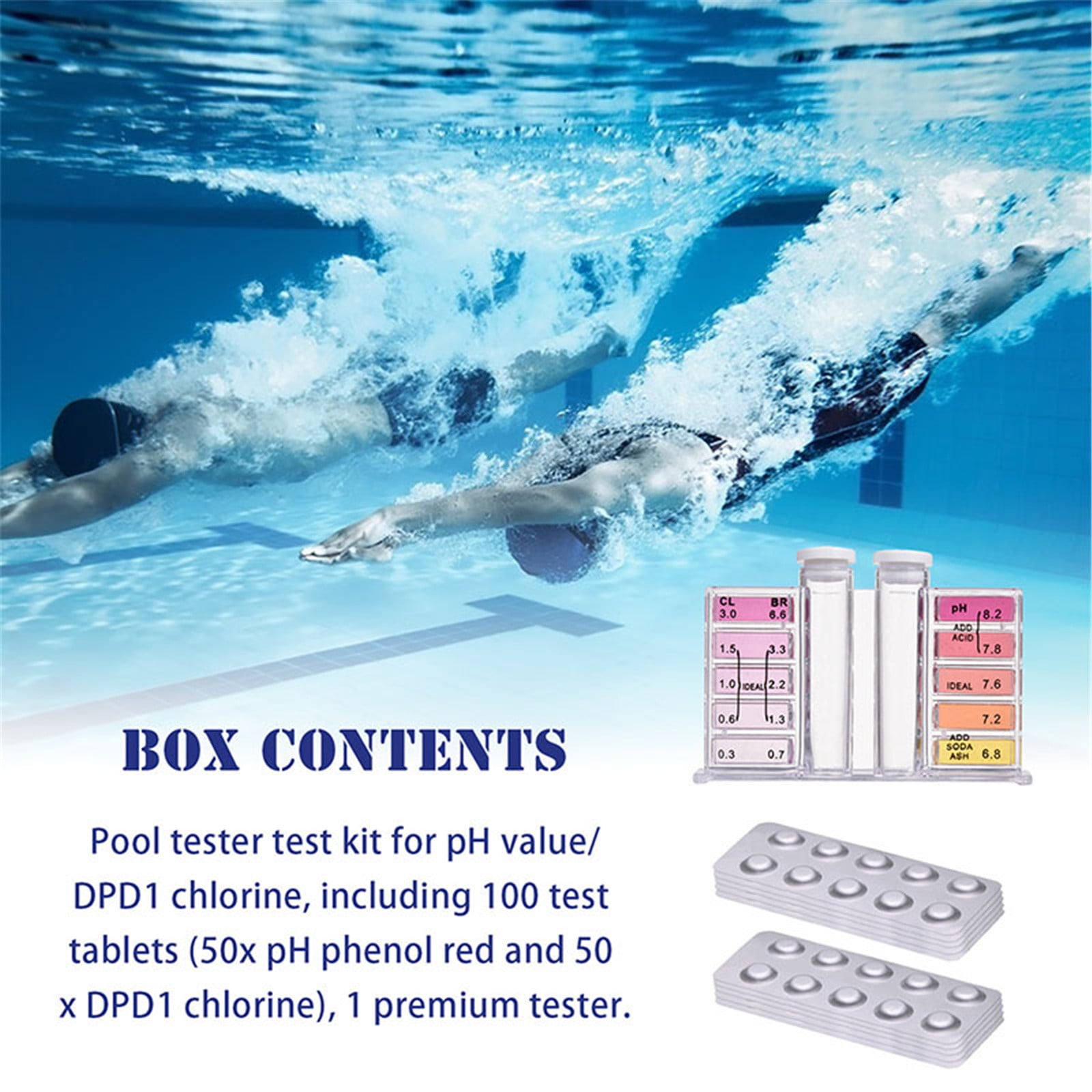 Mgcok Swimming Pools on Clearance,Pool Tester Kit Pool Water Testing ...