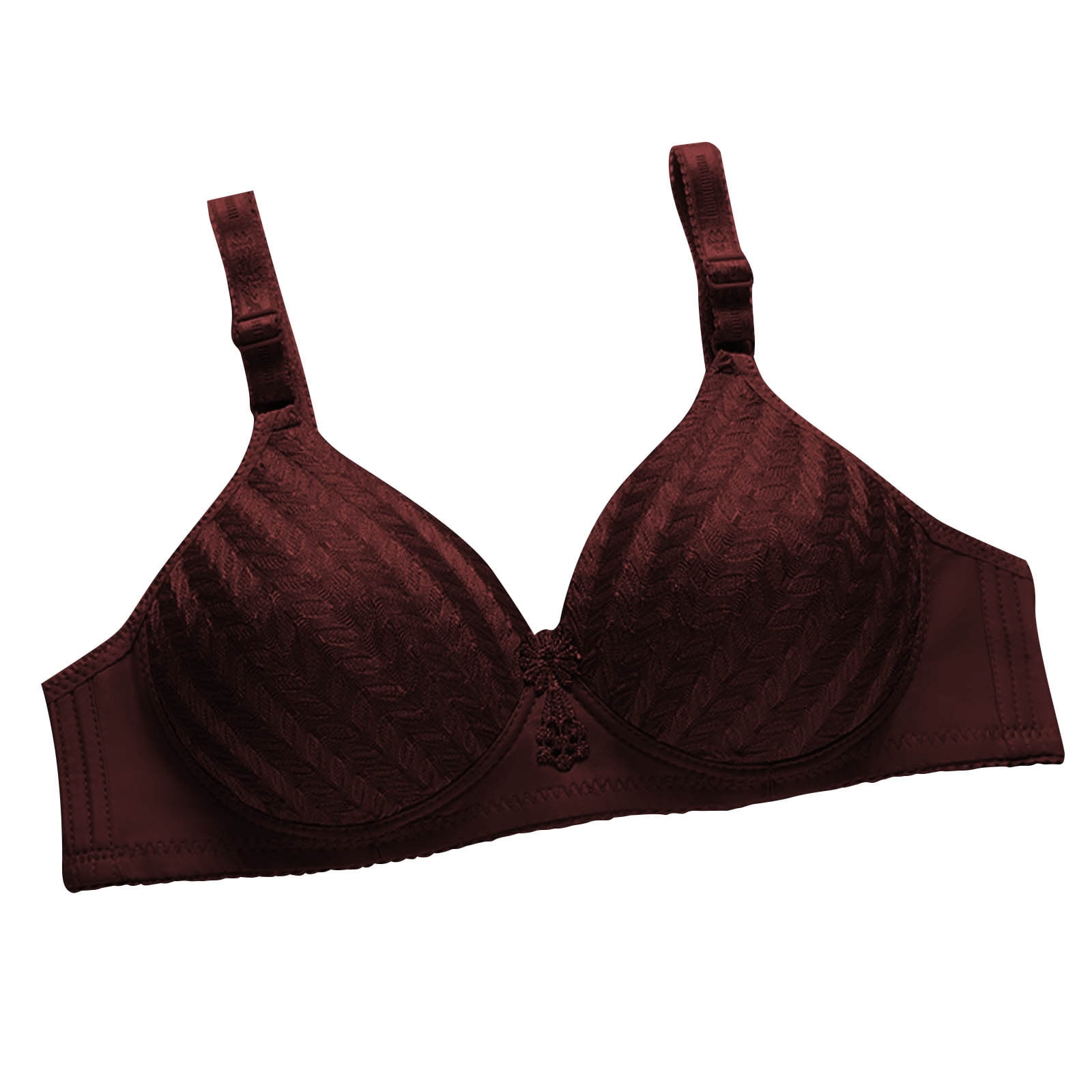 Mgmyaa Bras for Women Embroidery Back Buckle Thin Style Ventilate Bra ...