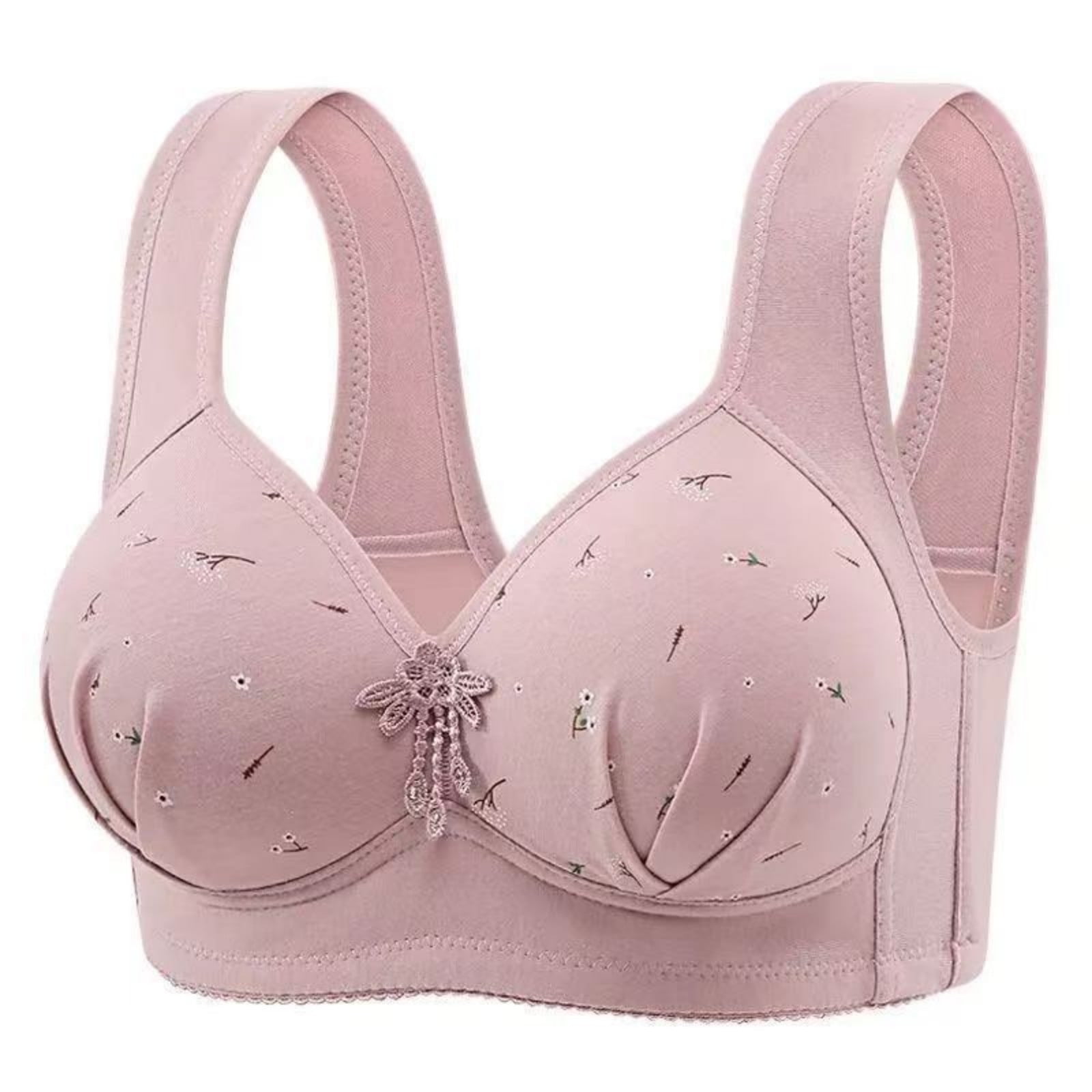 Mgmyaa Bras for Women Large-size Thin Cup With Wirefree Bra and ...