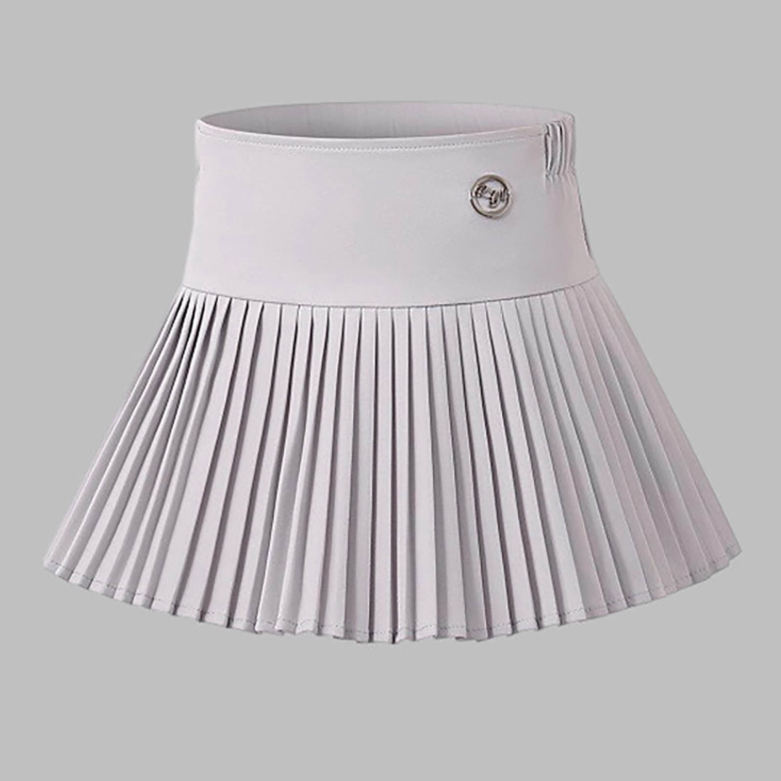 Mgmyaa Girls' Athletic Skorts with Built-in Shorts & Pockets - Stretchy ...