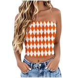 Mgmyaa Women's Casual Tube Top Square Neckline Pull-On Stretchable ...