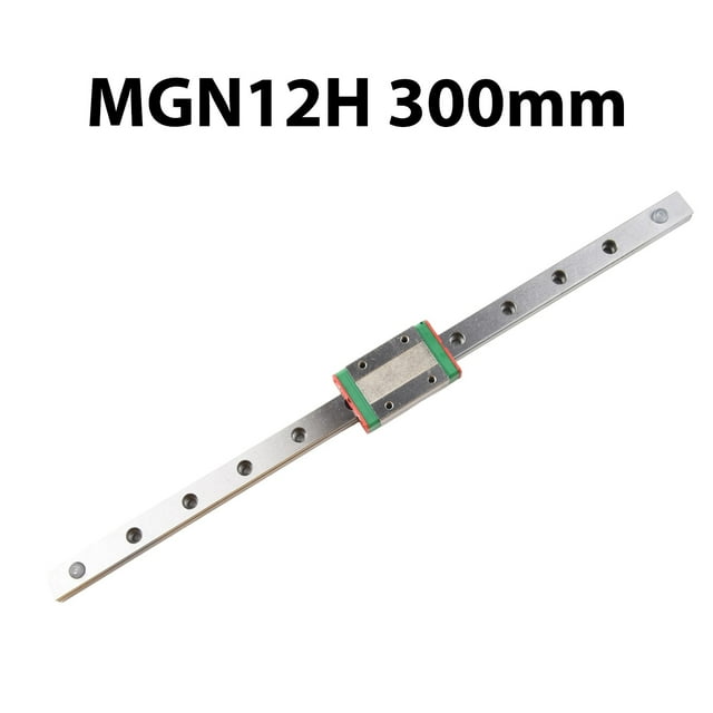Mgn12 300Mm Miniature Linear Rail Guide With Mgn12H Carriageblock For ...