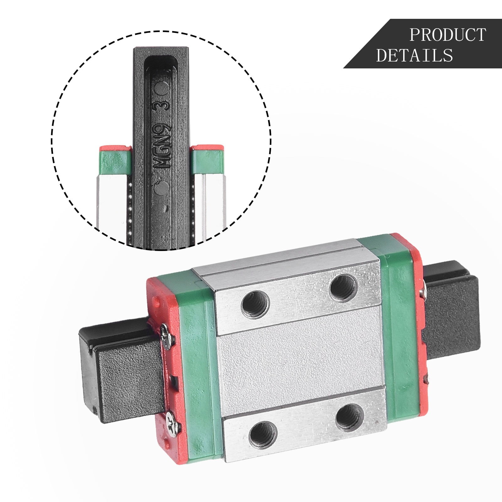 Mgn9C Miniature Rail Slider Carriage Block Linear Rail Block For Linear Rail - Walmart.com