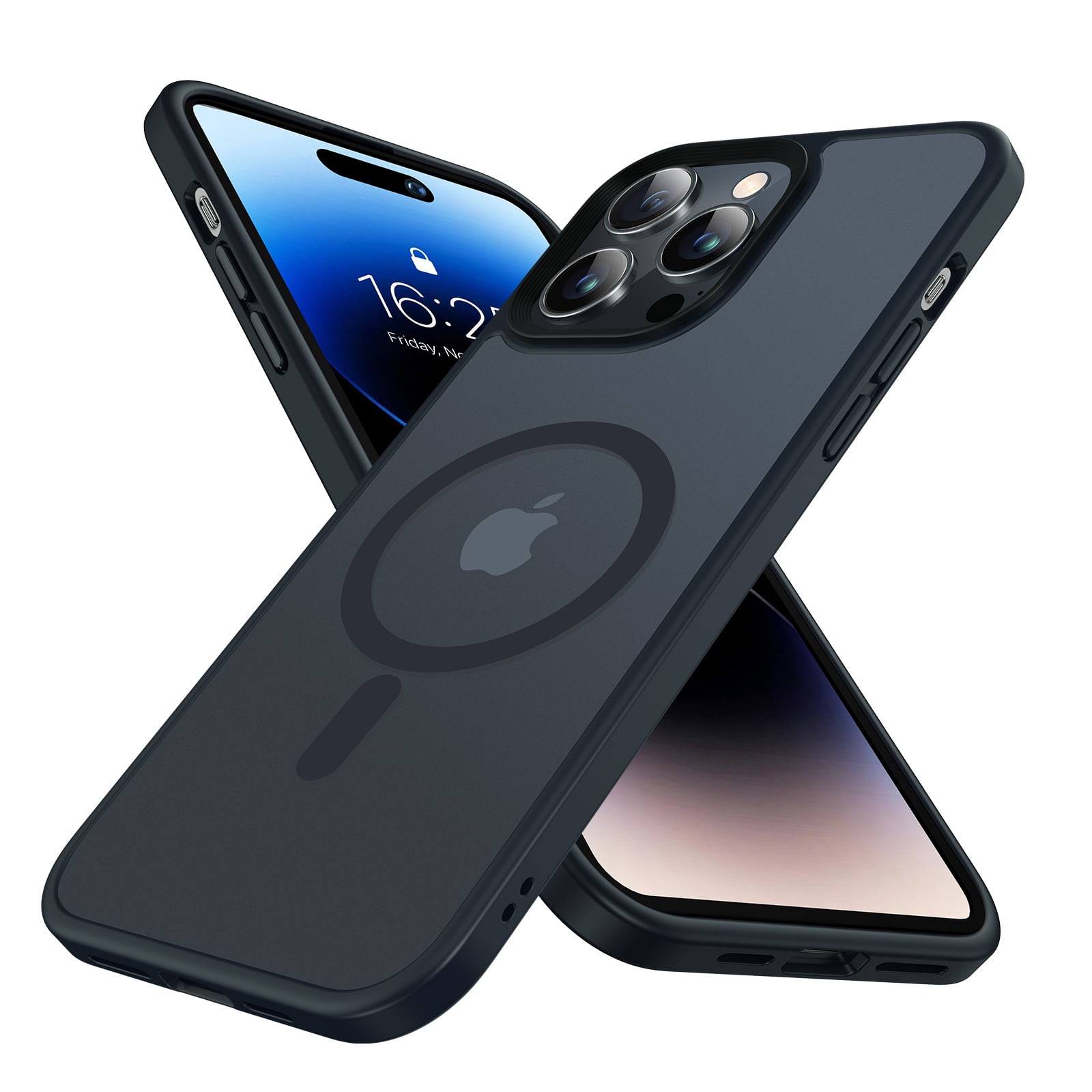 Mgnaooi Magnetic iPhone 15 Pro Max Case, MagSafe Compatible, Military ...