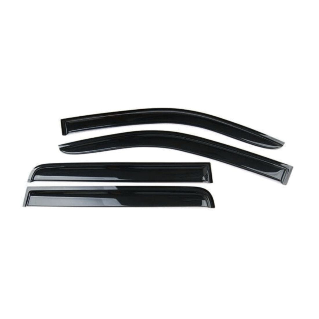 Mgpro 4pcs Sun Shade Rain Vent Guard Window Visor Front Rear Left ...