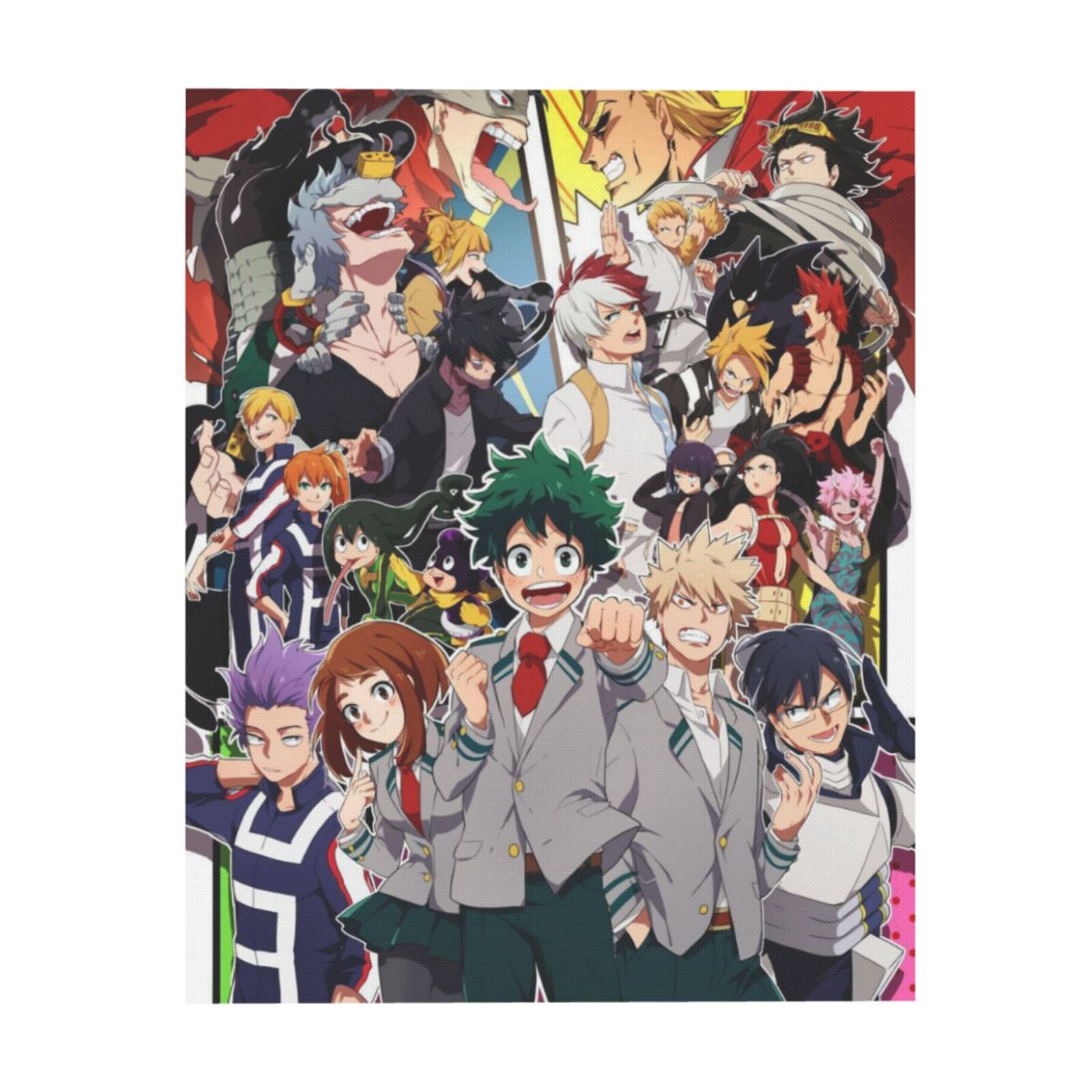 Mha Boku no Hero Academia Canvas Decorative Poster Art Picture Painting ...