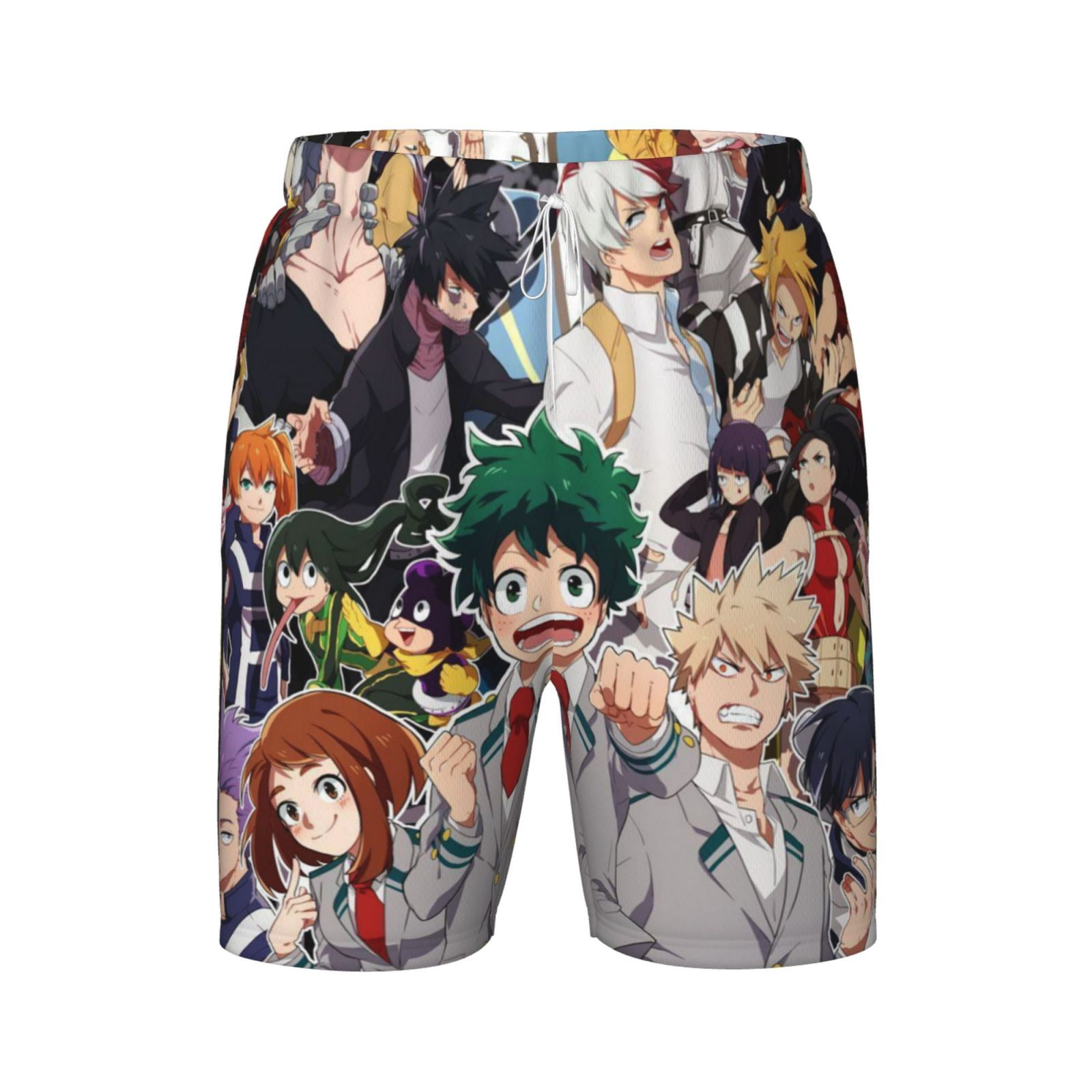 Mha Boku no Hero Academia Teen Swim Trunks Summer Beach Board Shorts ...