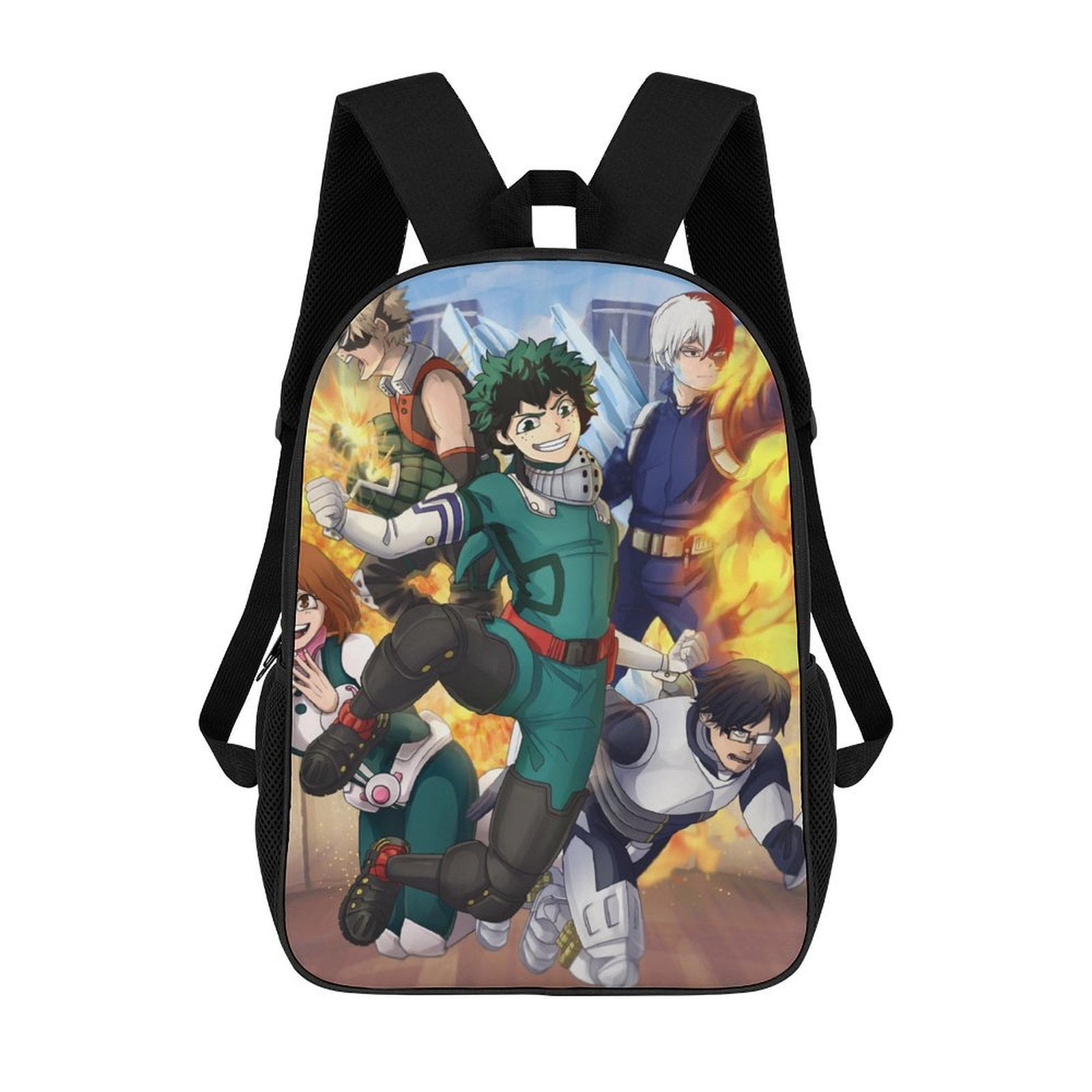 Mha Boku No Hero School Bag Laptop Backpack Casual Shoulders Daypack ...