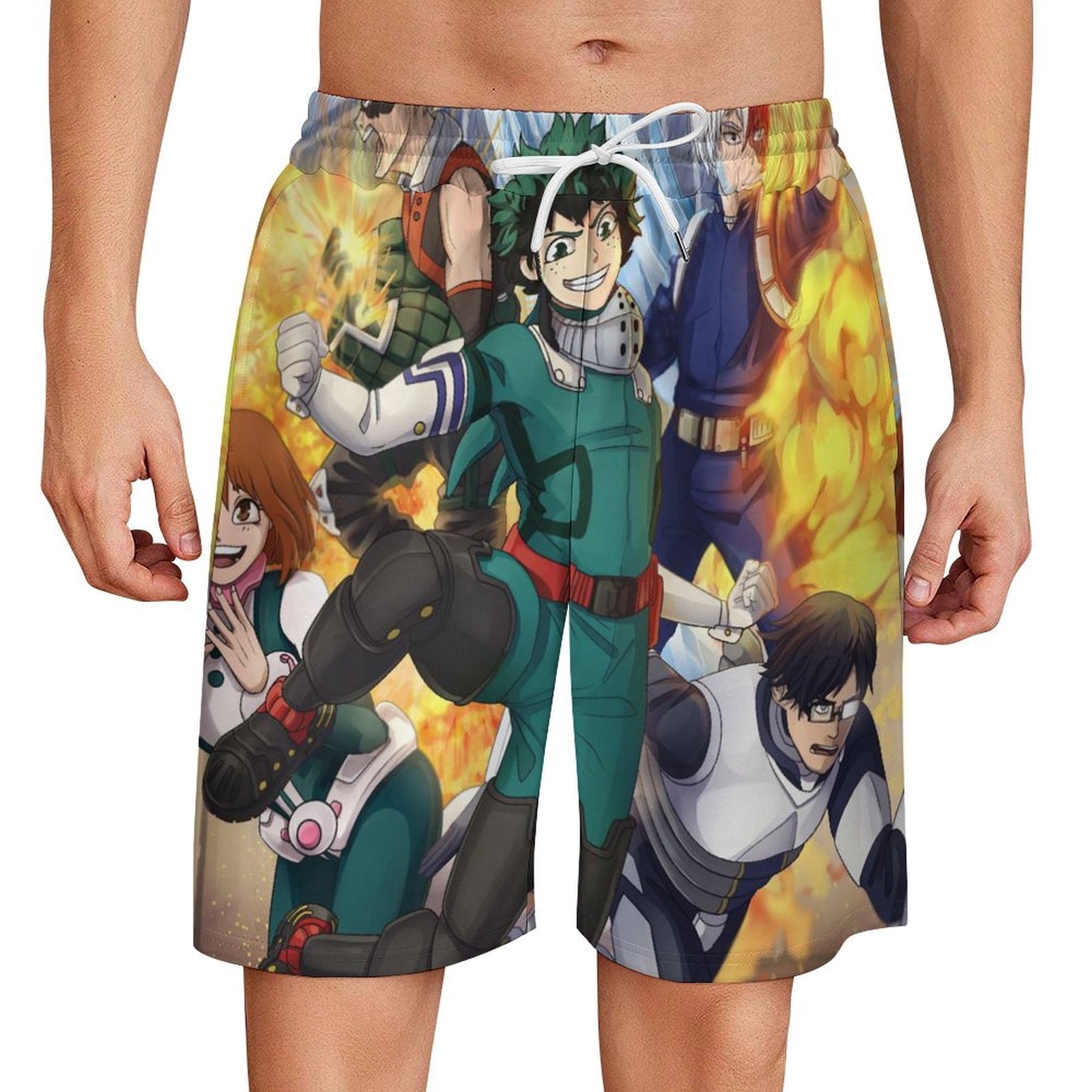 Mha Boku No Hero Short Sweatpants Summer Daily Cozy Lounge Shorts 3D ...