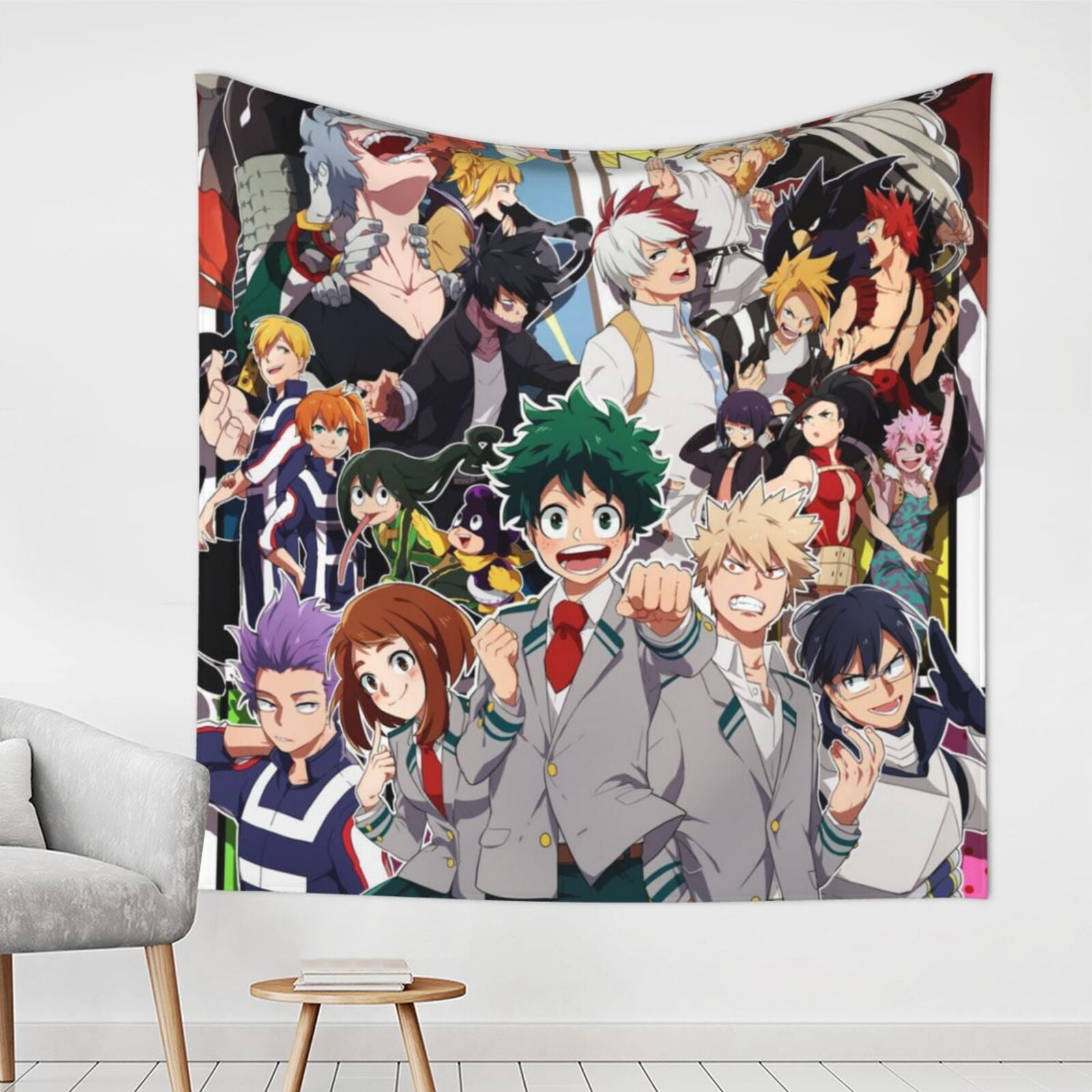 Mha Boku no Hero Academia Tapestry Luxury Wall Hanging Tapestries Decor ...