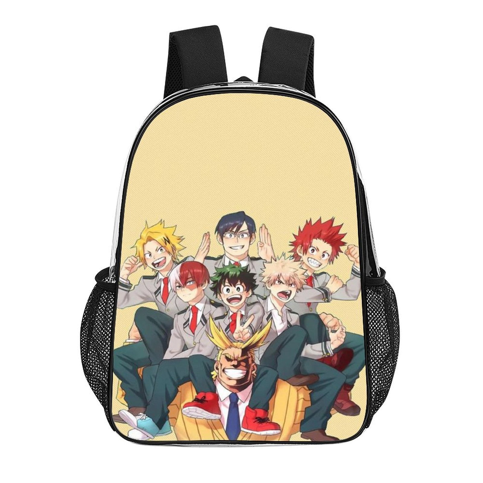 Mha My Hero Academia Clear Backpack Transparent Bag 17 Inch Large ...