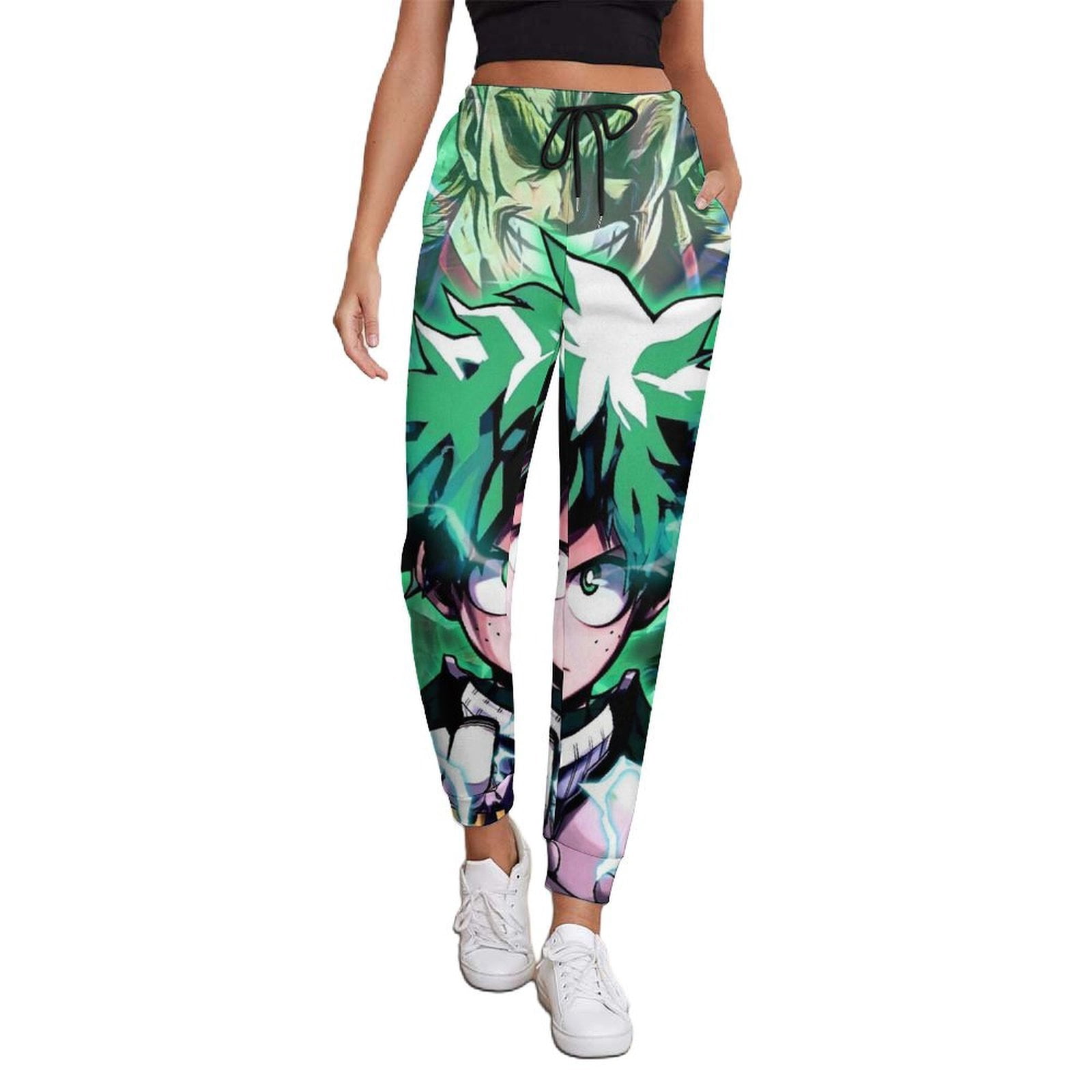 Mha My Hero Academia Izuku Midoriya Womens Sweatpants Joggers Pants ...