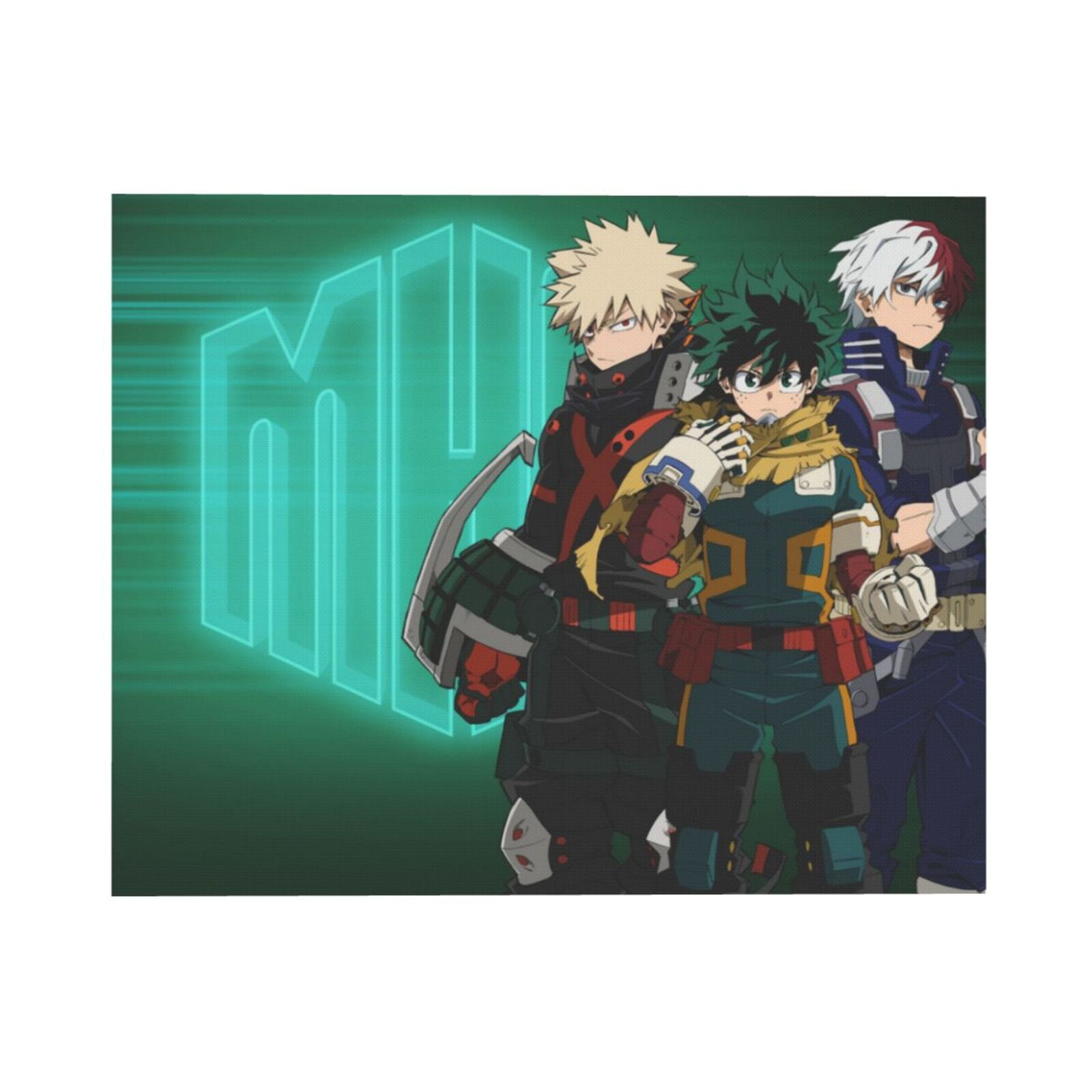 Mha My Hero Academia Canvas Decorative Poster Unframed Wall Art Picture ...