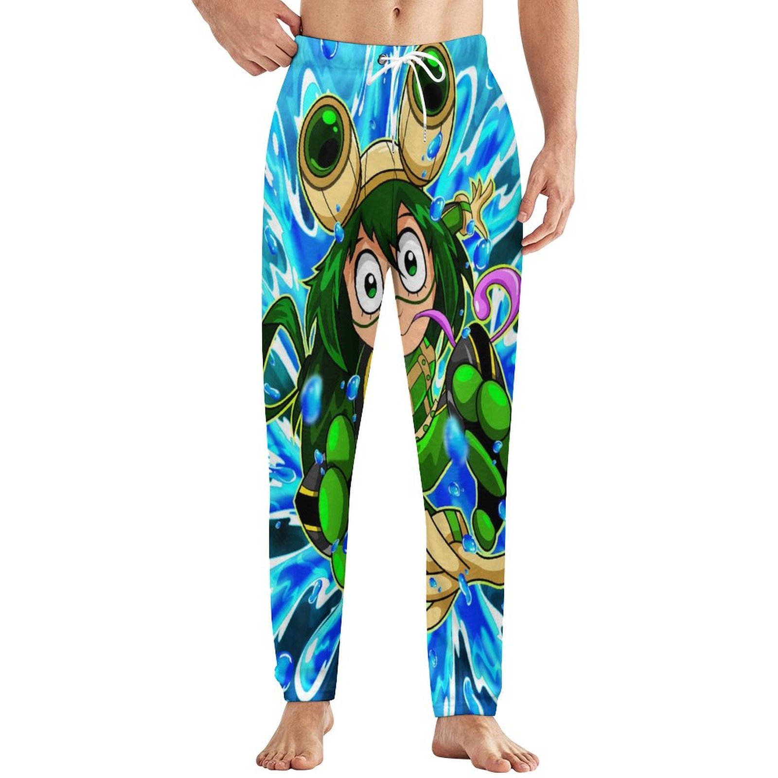 Mha My Hero Academia Flannel Men's Pajama Pants Bottoms Home Loose ...