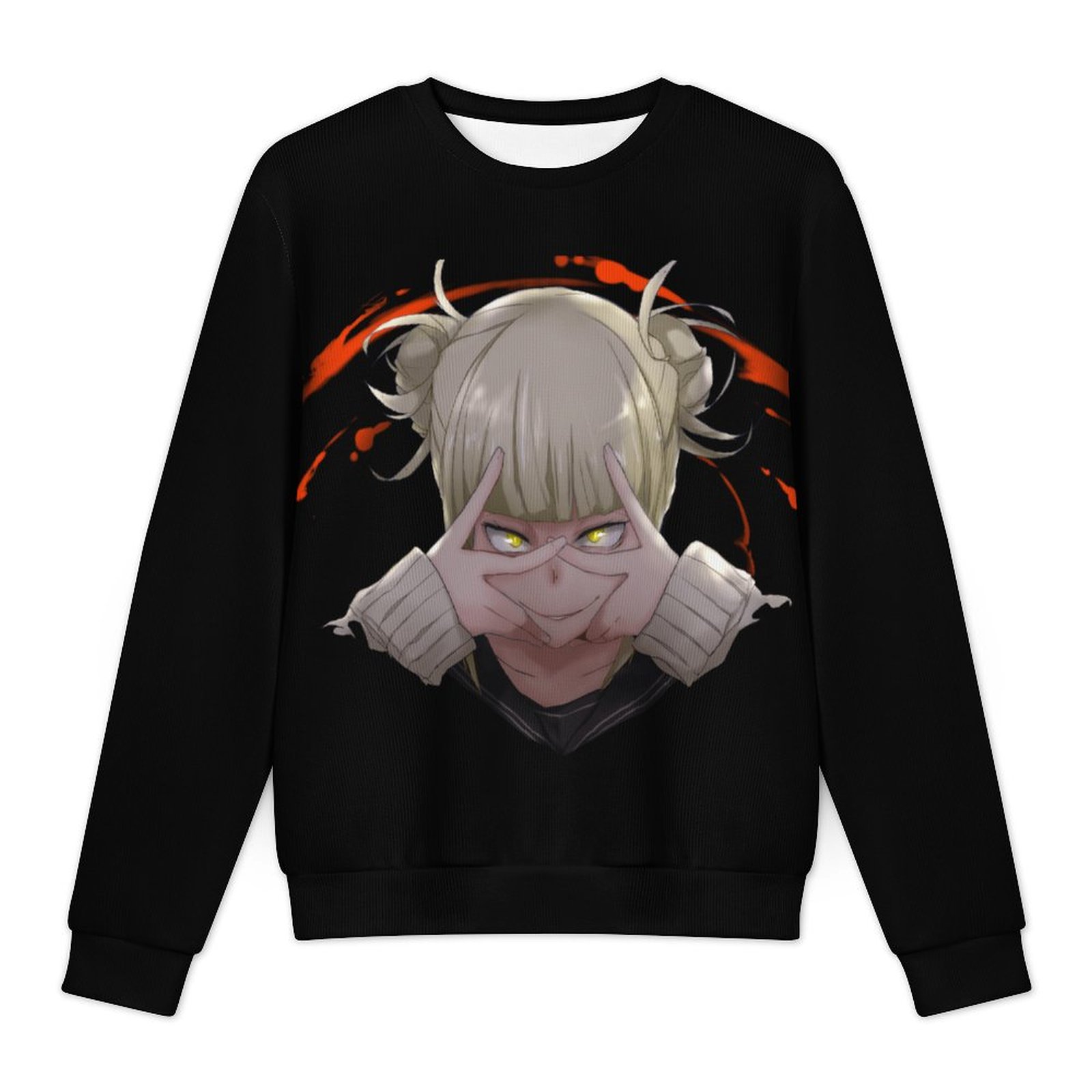 Mha My Hero Academia Himiko Toga Adult Sweater Loose Fitting Pullover ...