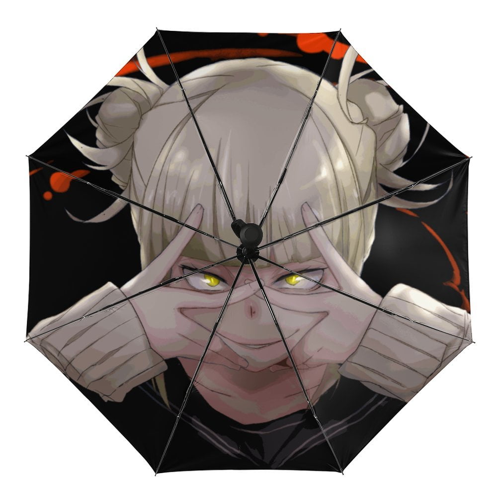 Mha My Hero Academia Himiko Toga Folding Umbrella Auto Umbrella Anti-UV ...