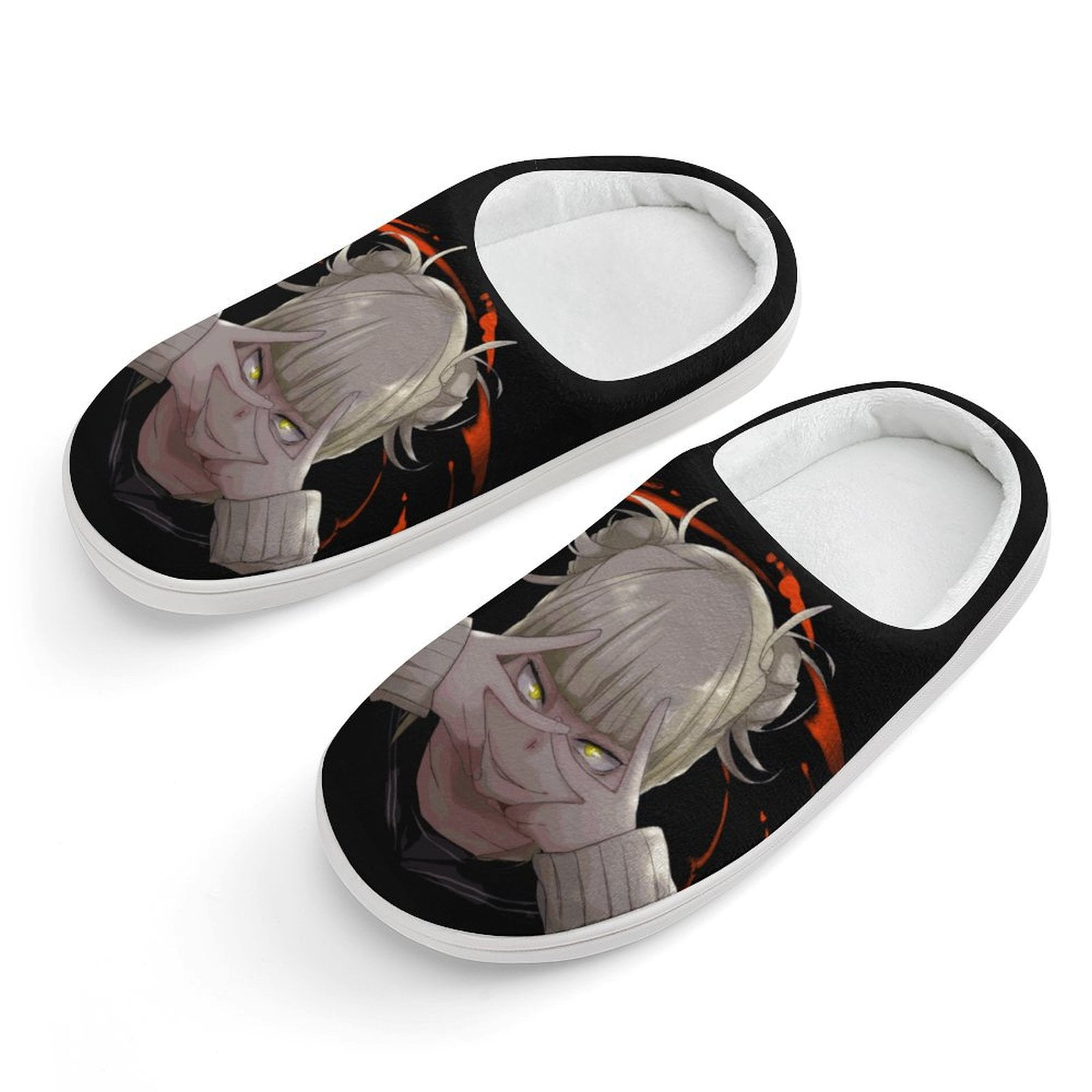 Mha My Hero Academia Himiko Toga Kid's Cotton Slippers Winter Warm Soft ...