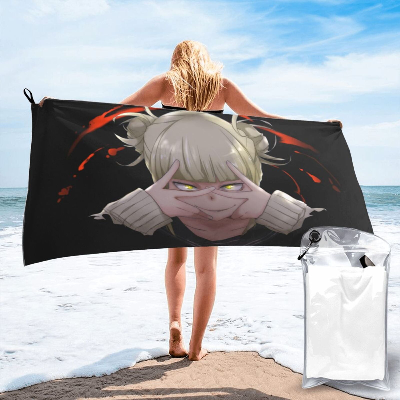 Mha My Hero Academia Himiko Toga Quick Dry Bath Towel Lightweight Soft ...