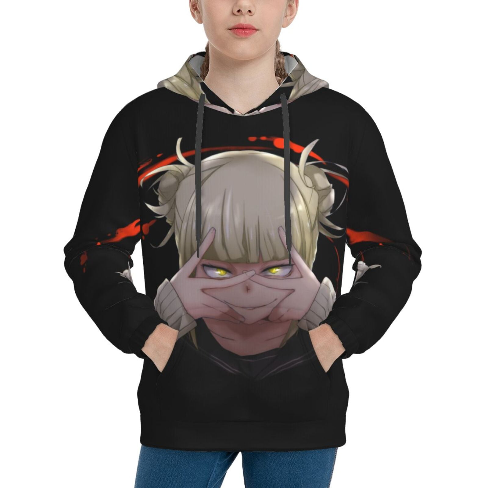 Mha My Hero Academia Himiko Toga Youth Sweatshirt Hoodies Pullover 3D ...