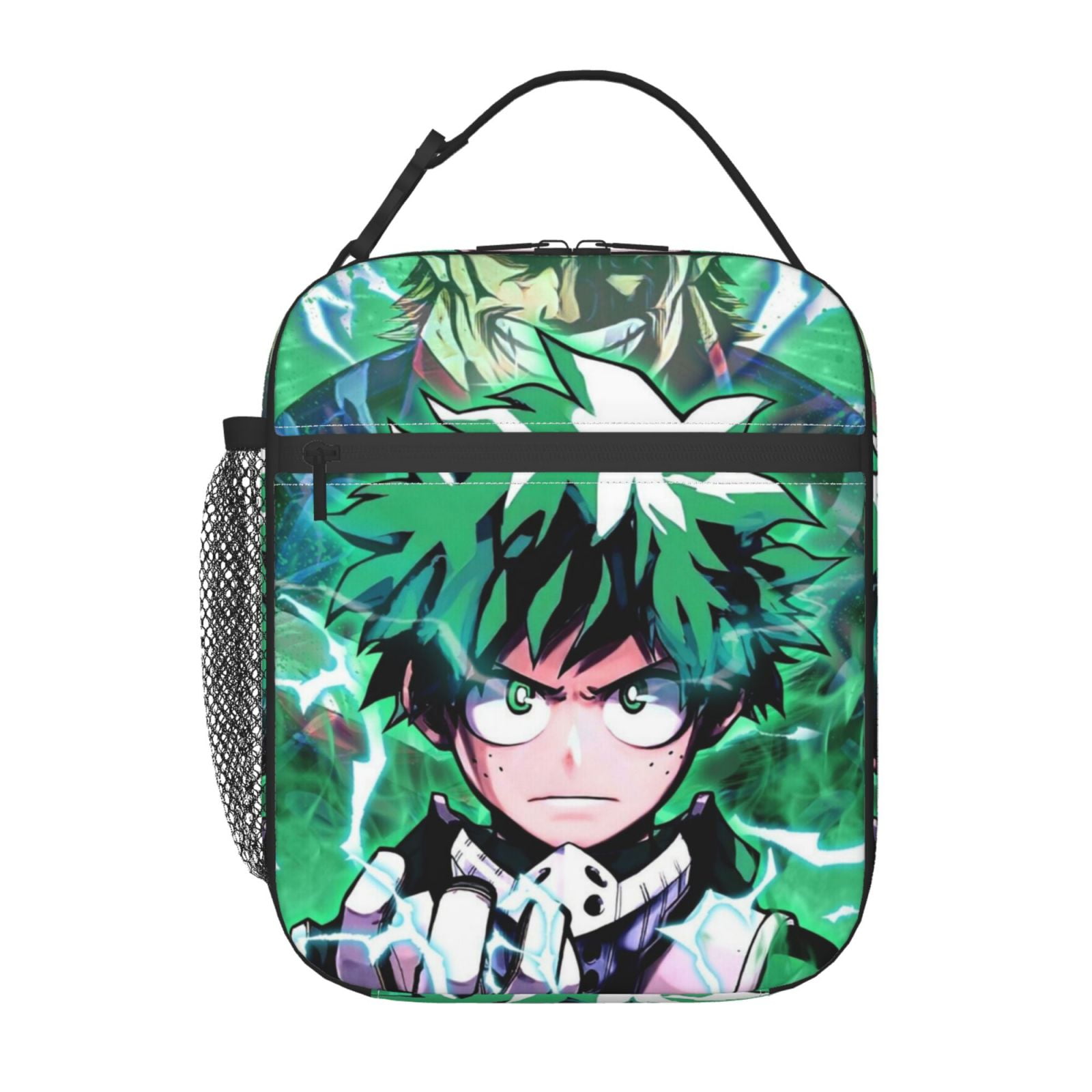 Mha My Hero Academia Izuku Midoriya Lunch Bag Portable Insulated Tote ...