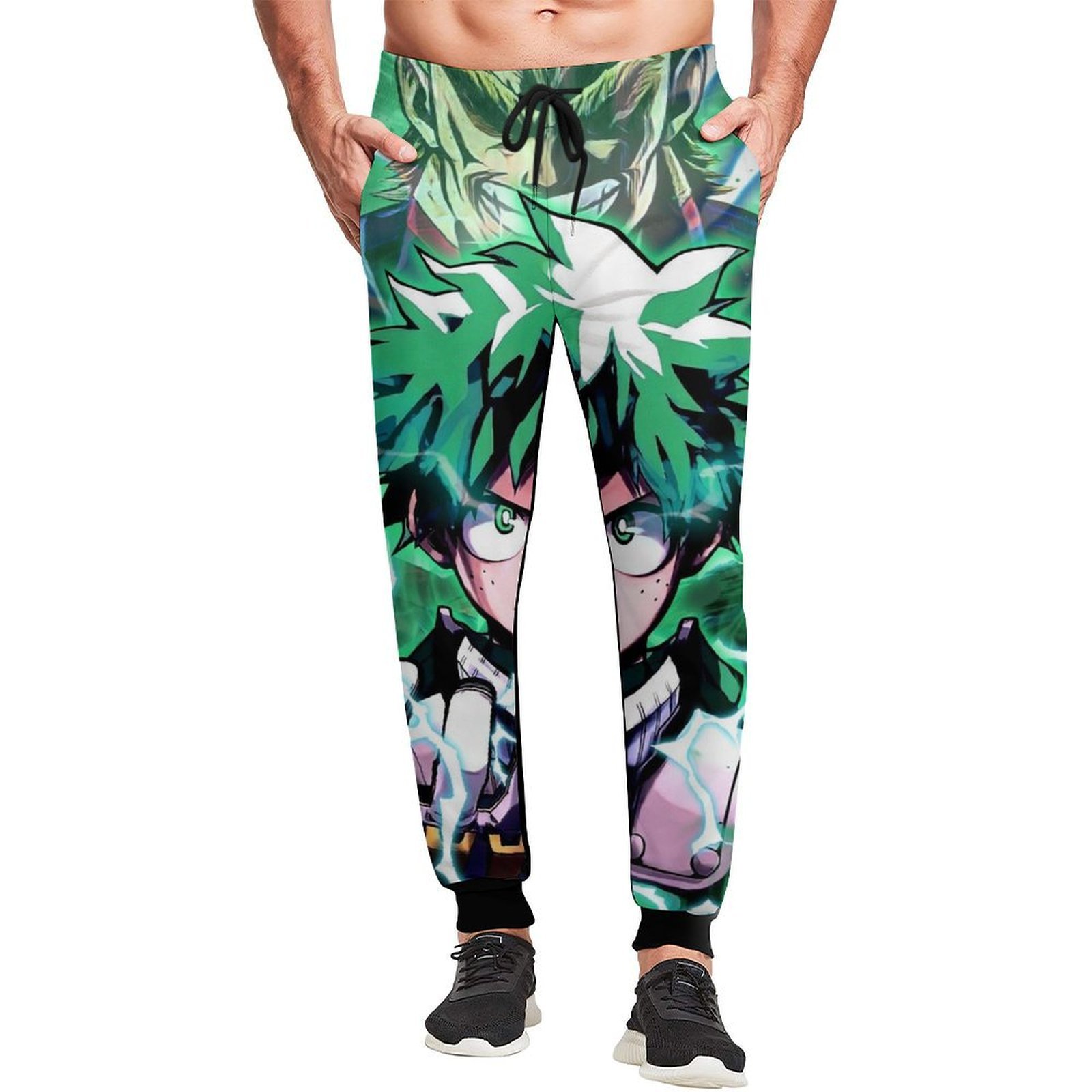 Mha My Hero Academia Izuku Midoriya Men's Sweatpants 3D Printing Casual ...