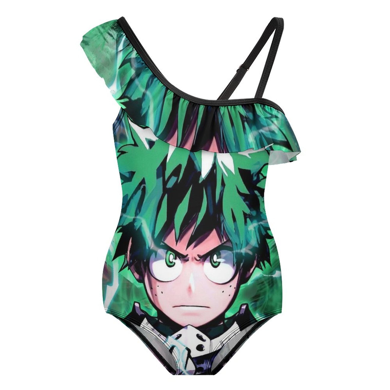 Mha My Hero Academia Izuku Midoriya One-Piece Swimsuit for Girls ...