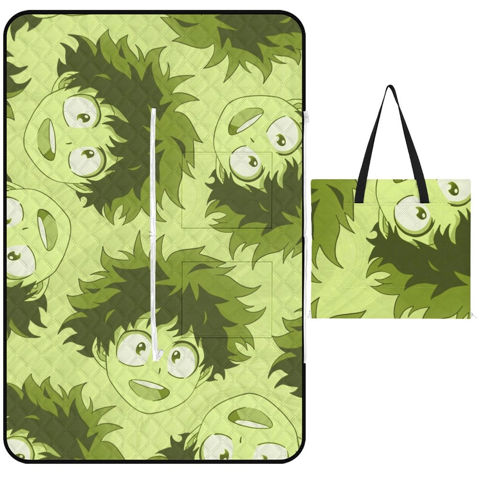 Mha My Hero Academia Izuku Midoriya Picnic Mat Sandproof Waterproof ...
