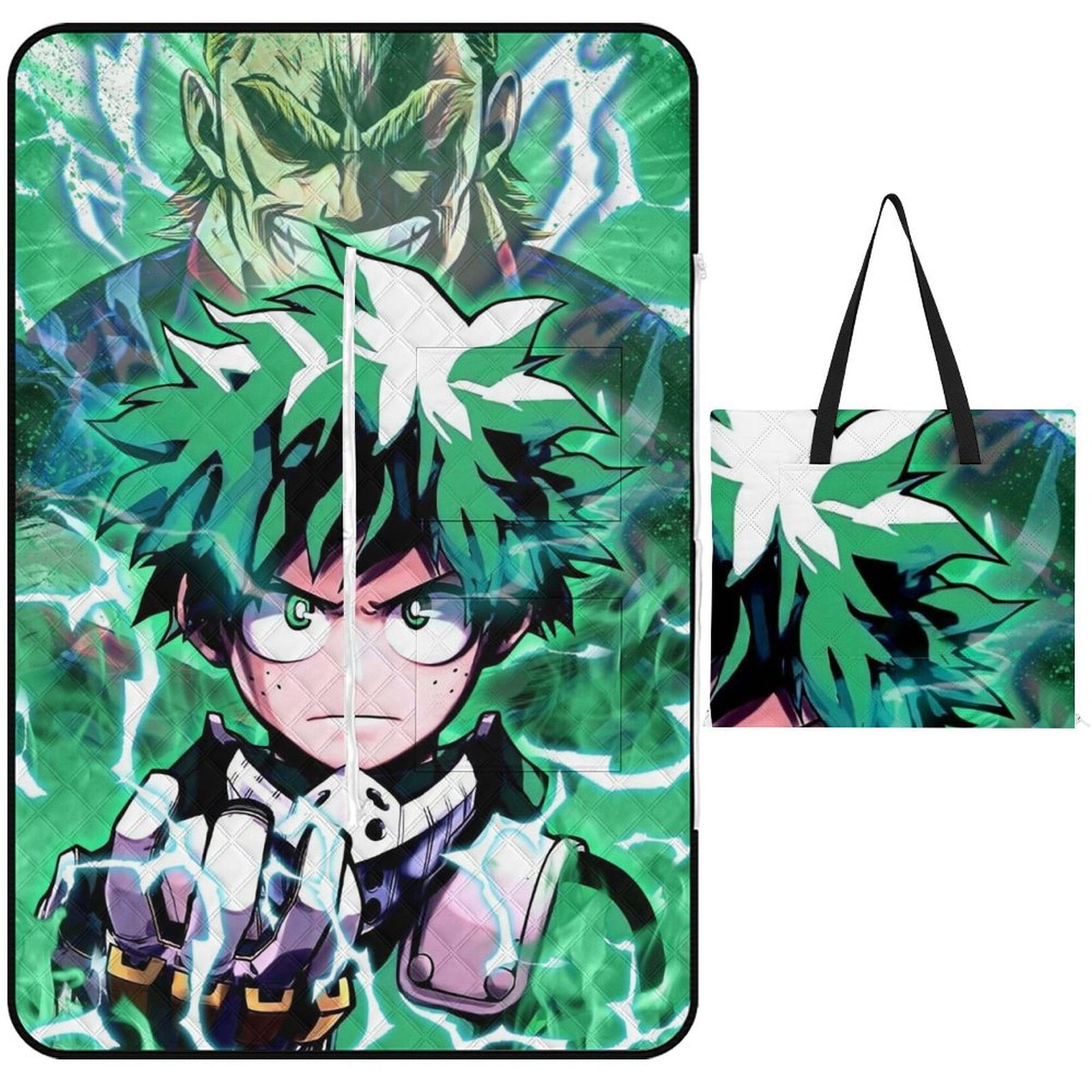 Mha My Hero Academia Izuku Midoriya Picnic Mat Sandproof Waterproof ...