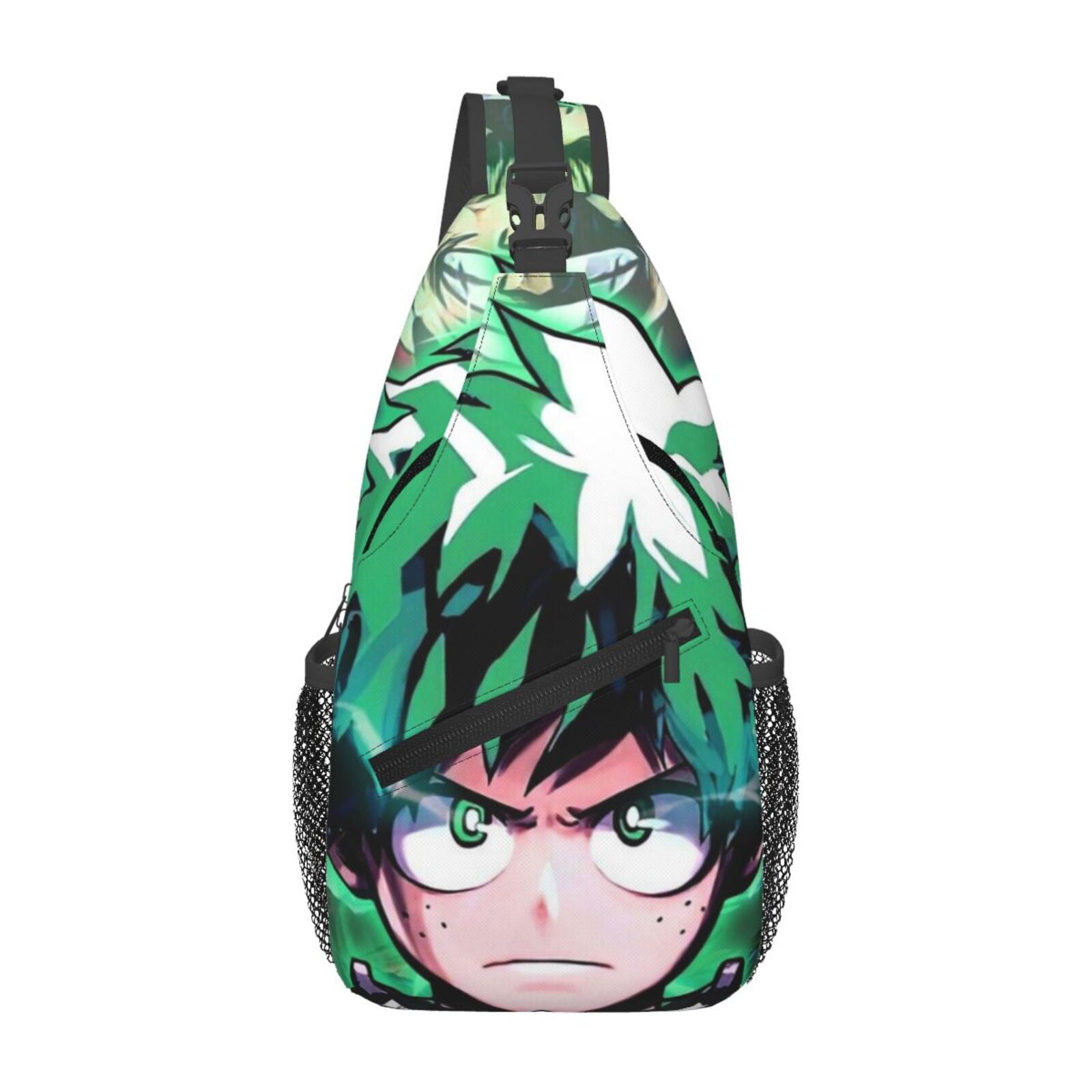 Mha My Hero Academia Izuku Midoriya Sling Bag Crossbody Backpack Chest ...