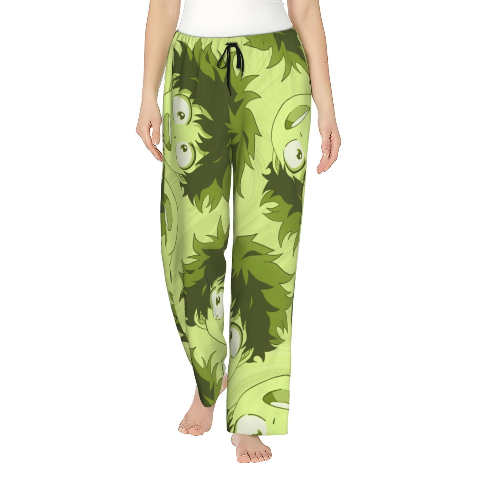 Mha My Hero Academia Izuku Midoriya Women's Pajama Pants With Pockets ...