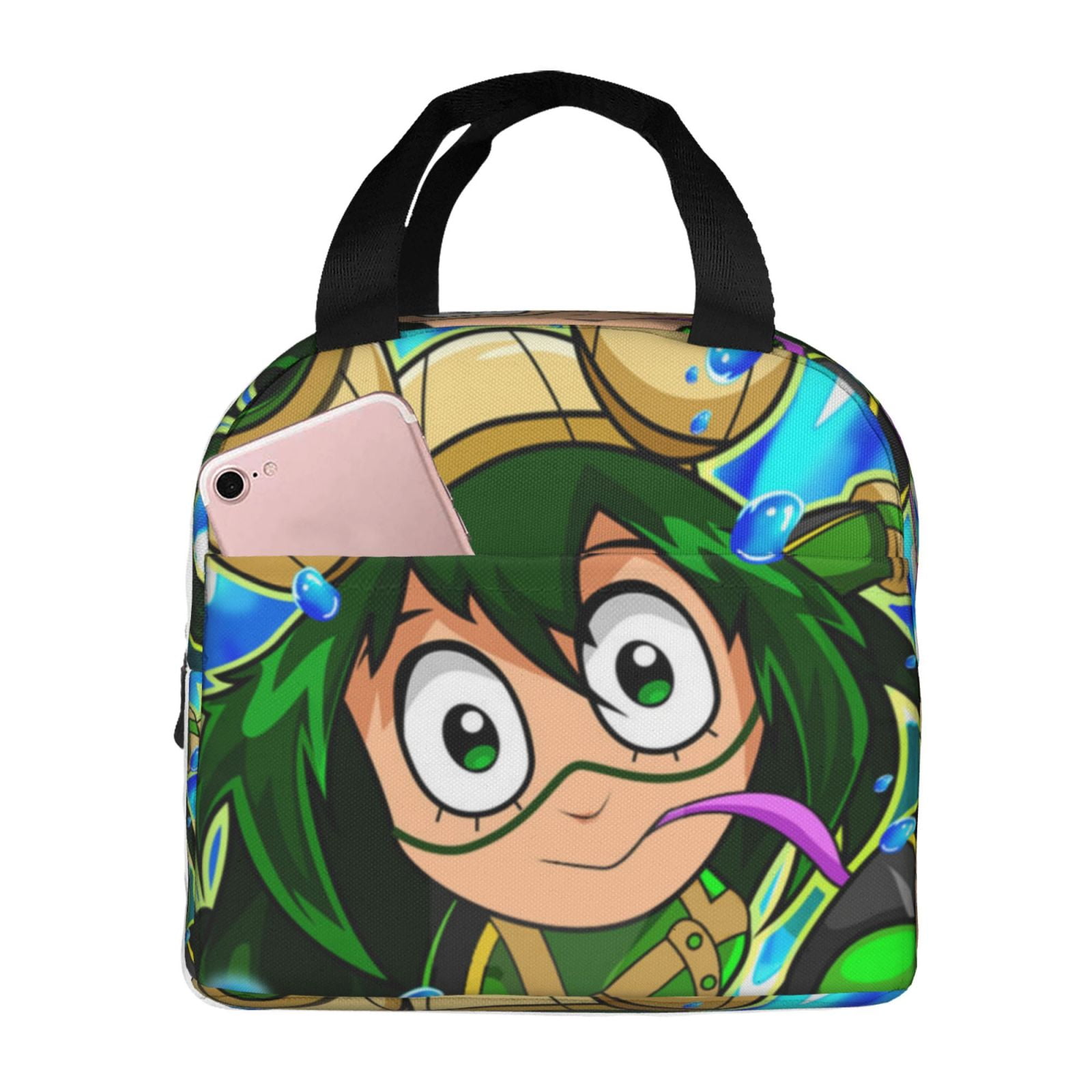 Mha My Hero Academia Lunch Bag Reusable Portable Lunch Box Insulated ...