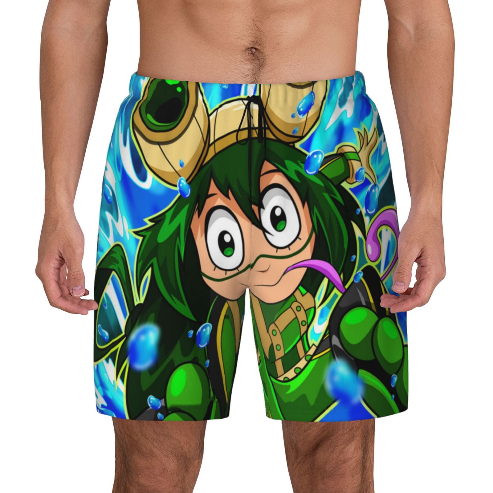 Mha My Hero Academia Men's Board Shorts Swim Trunks Quick Dry Beach ...