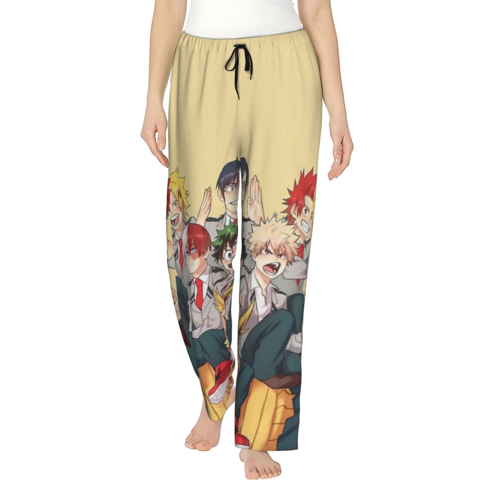 Mha My Hero Academia Women's Pajama Pants With Pockets Lounge Daily ...