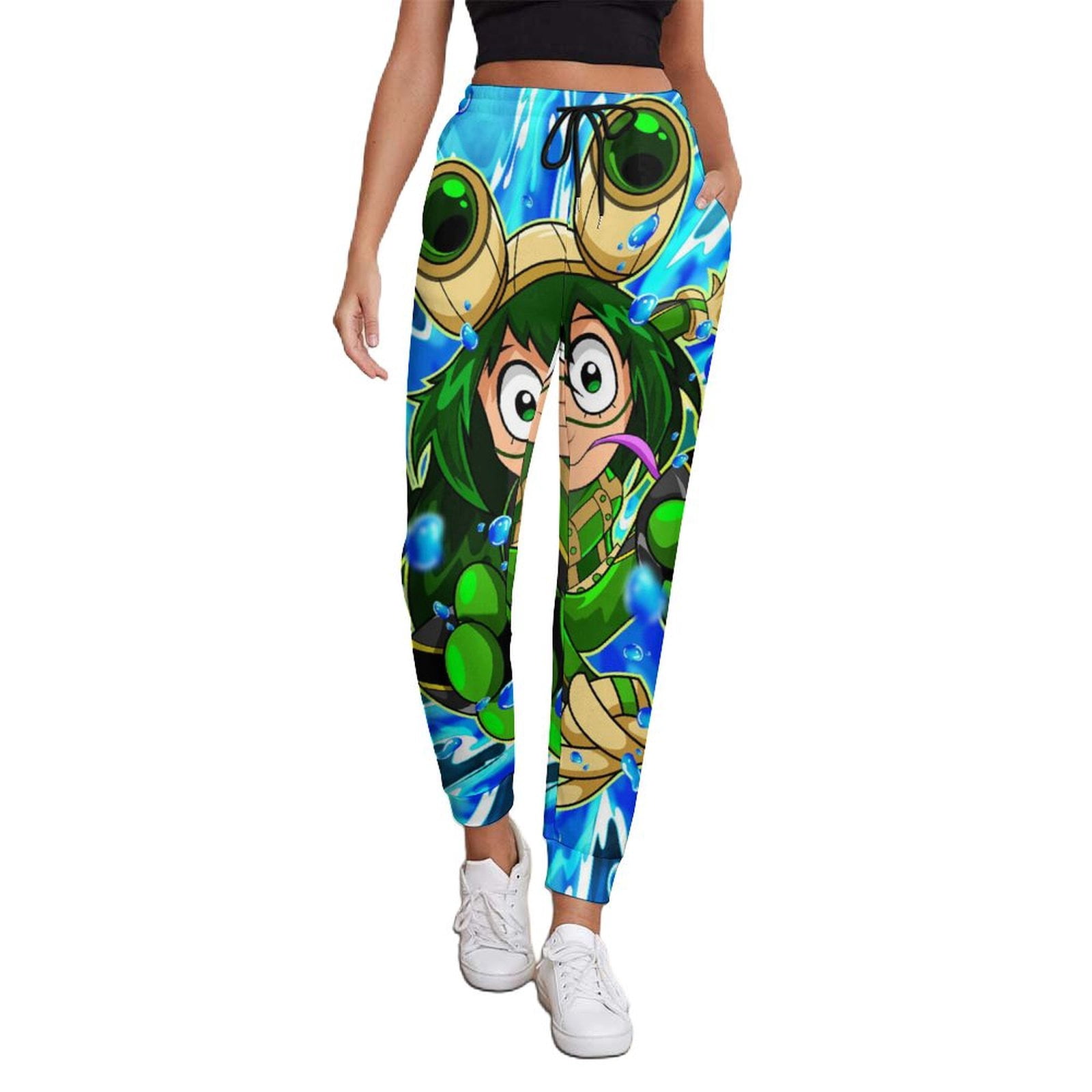 Mha My Hero Academia Womens Sweatpants Joggers Pants Trousers Casual 3D ...