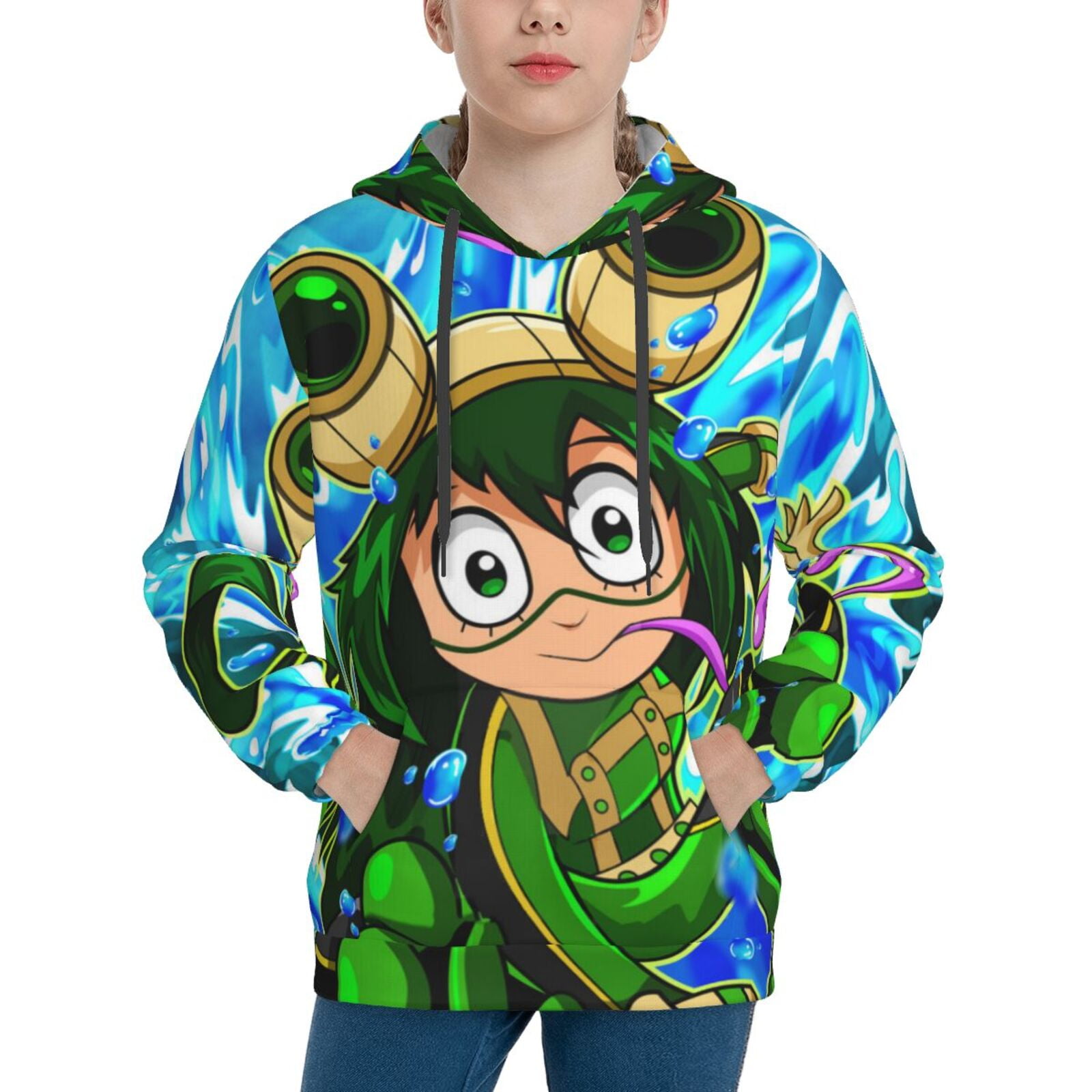 Mha My Hero Academia Youth Sweatshirt Hoodies Pullover 3D Print Novelty ...