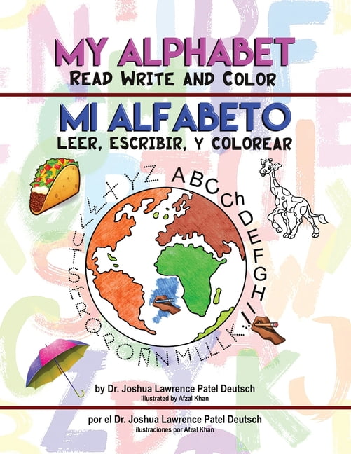 Mi Alfabeto Leer, Escribir, Colorear My Alphabet Read Write Color ...