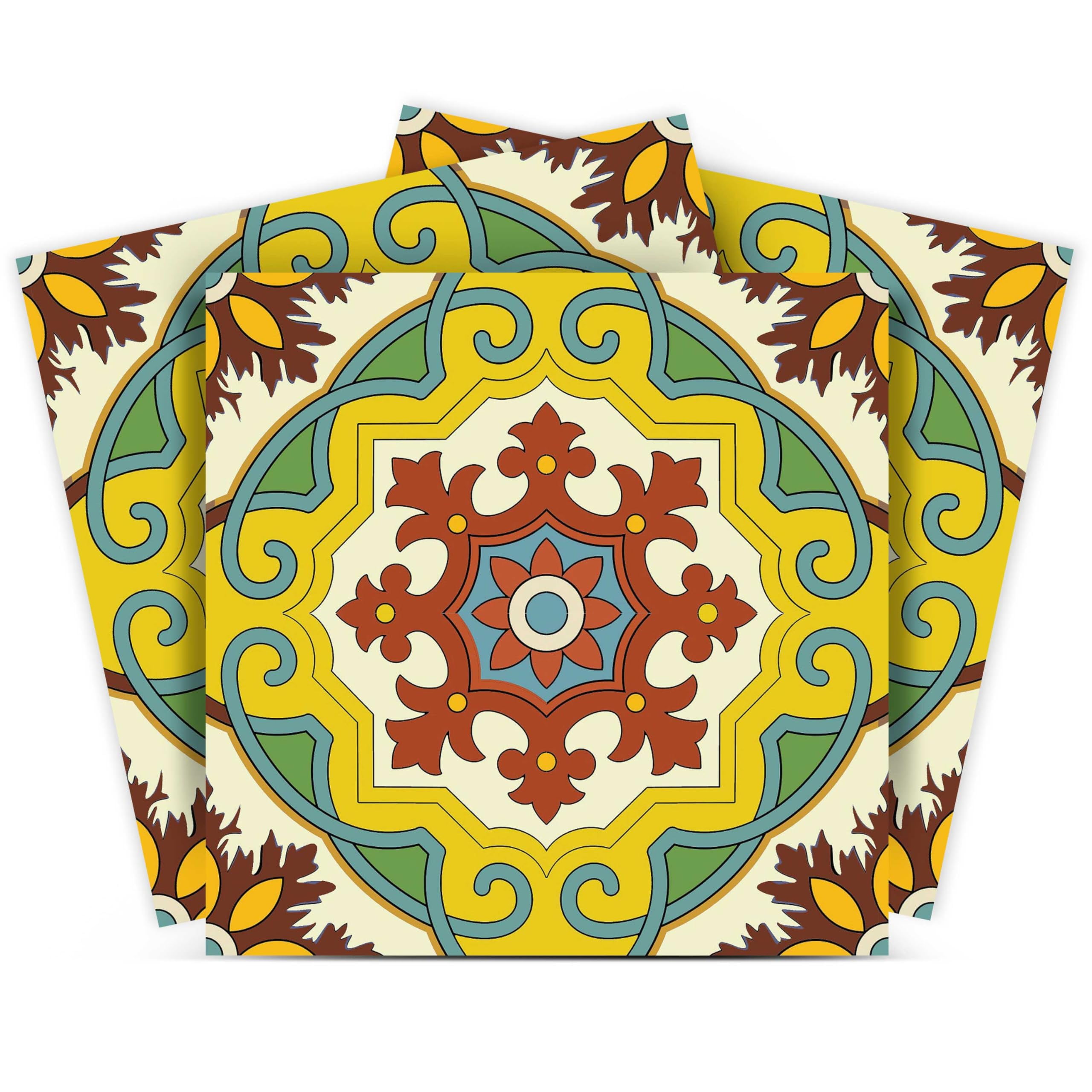 Mi Alma Backsplash Peel and Stick Tile Stickers 24 murals PC Set Tile ...