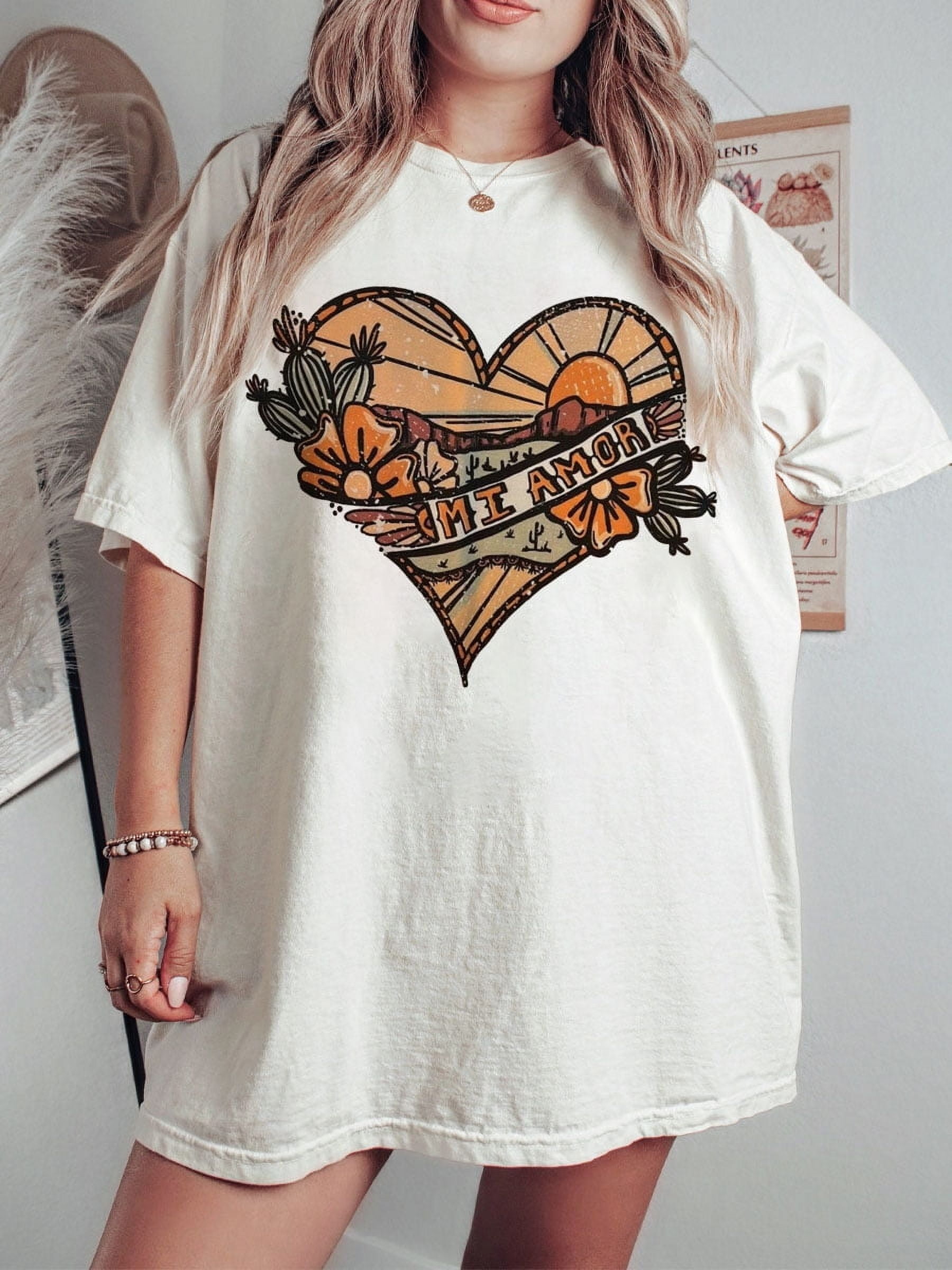 Mi Amor Graphic Tee - Walmart.com