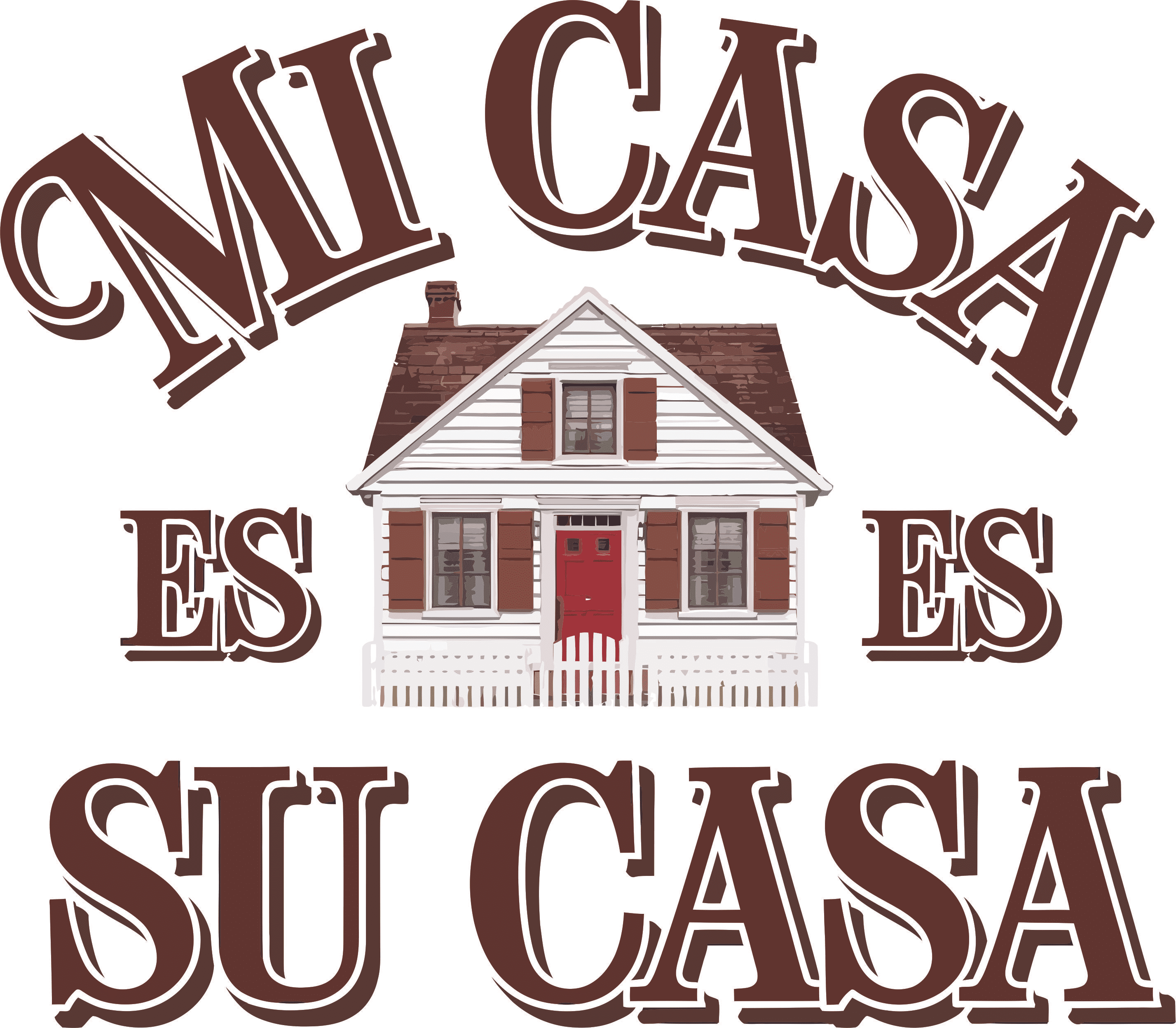 Mi Casa Es Su Casa My House Is Your House Spanish Quotes Sayings Wall ...