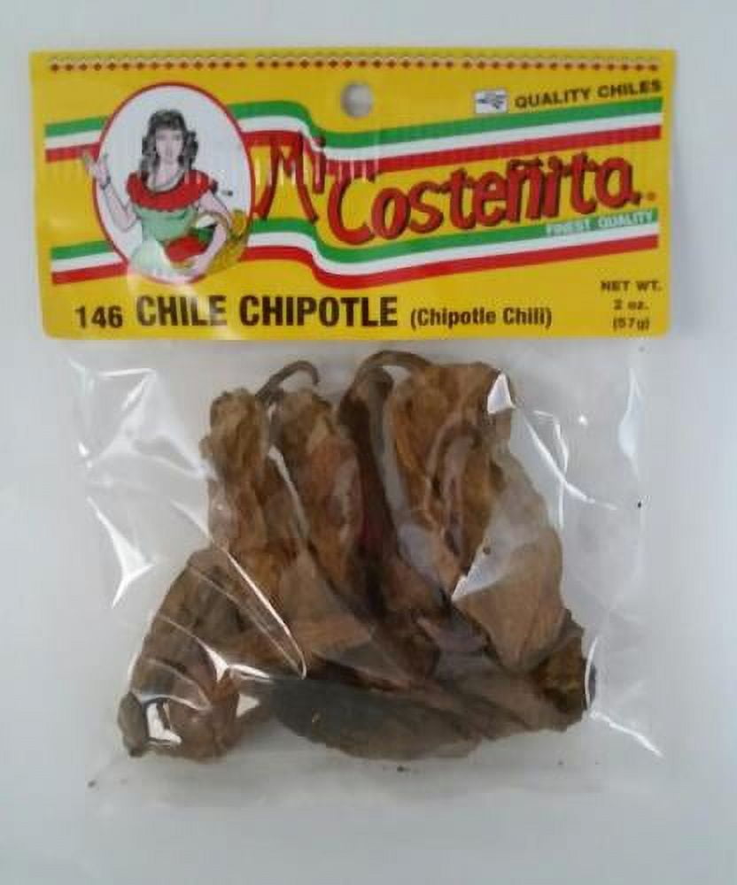 Mi Costenita Chipotle Chili Pods, 2 oz - Walmart.com