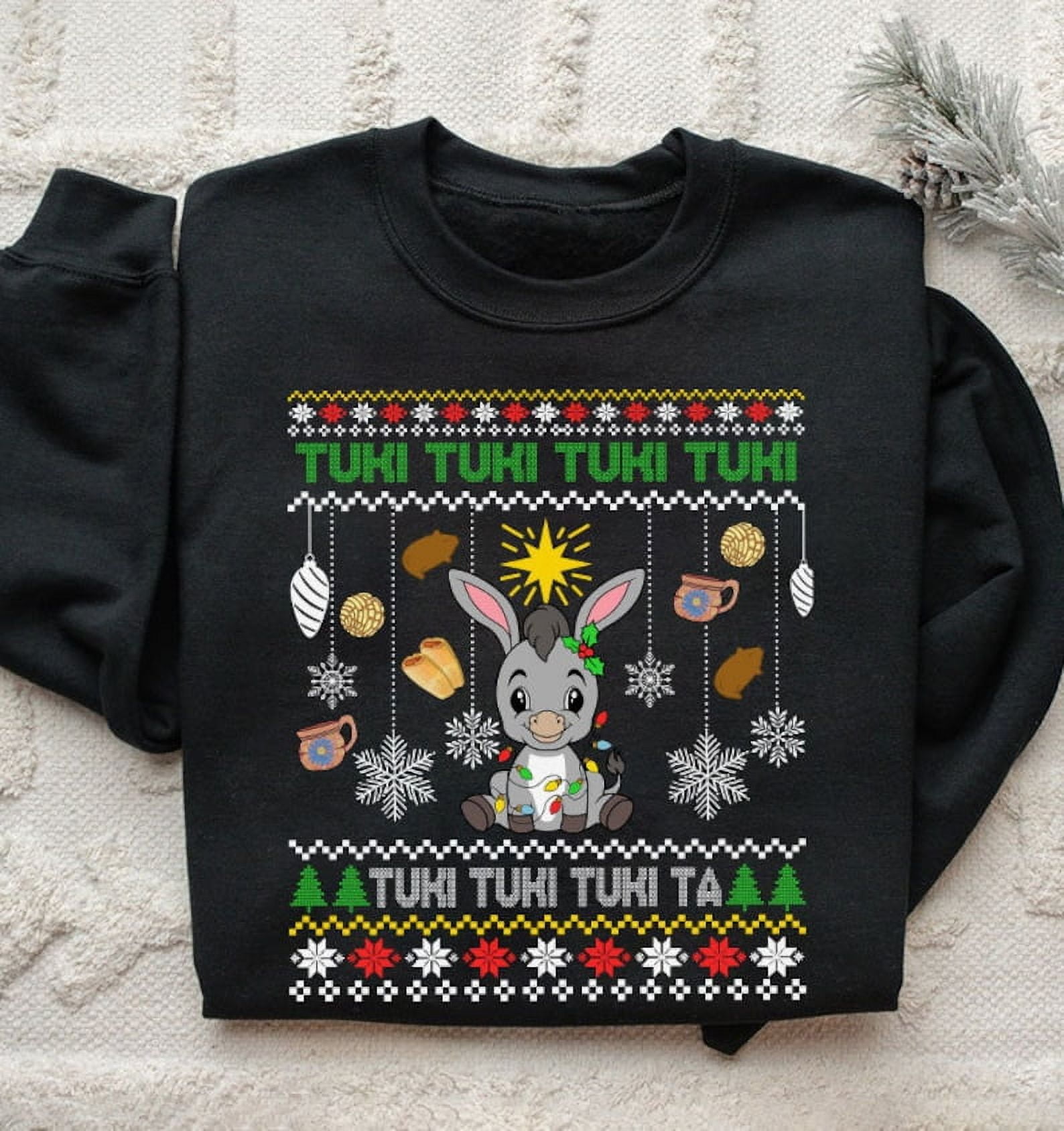 Mi Donkey Mexican Feliz Navidad Tuki Tuki Donkey Latino Xmas Donkey Mexican Christmas ,Ugl ...
