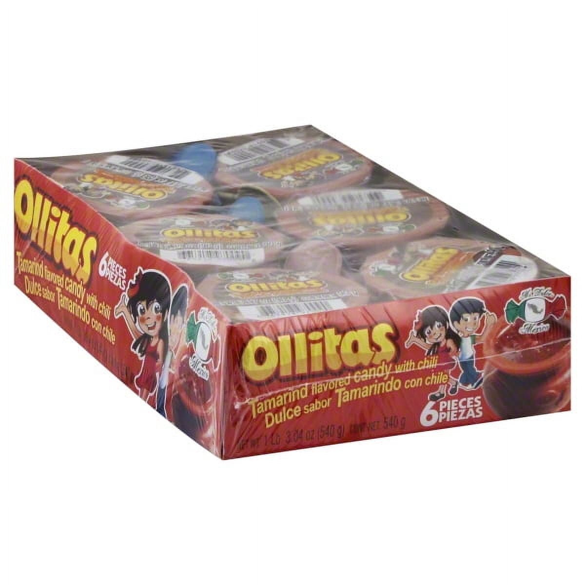 Mi Dulce Mexico Ollitas Tamarind Flavored Candy with chili, 6 ea ...