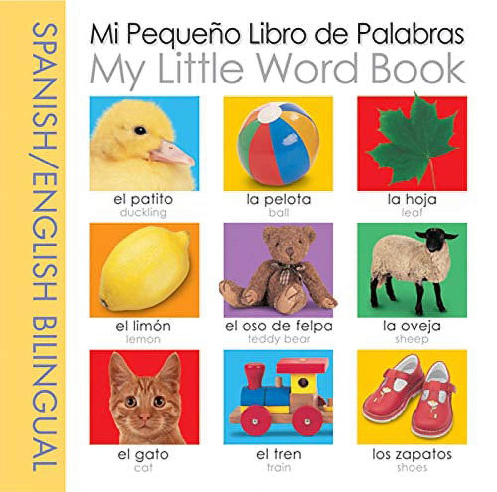 Pre-Owned My Little Word Book Bilingual : Spanish/English Bilingual ...