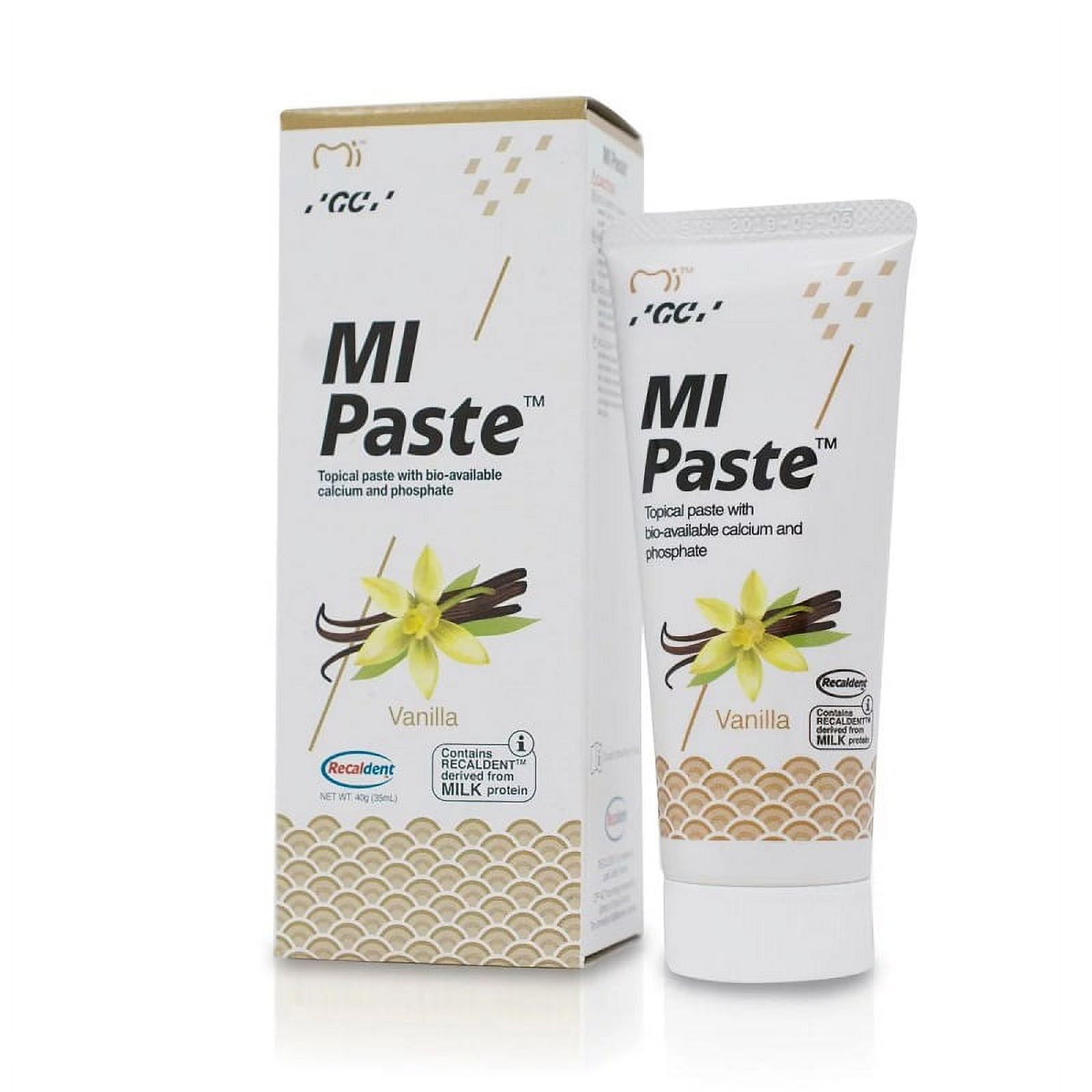 Mi Paste Anti-Decay Topical Paste w/ Recaldent, Calcium & Phosphate ...