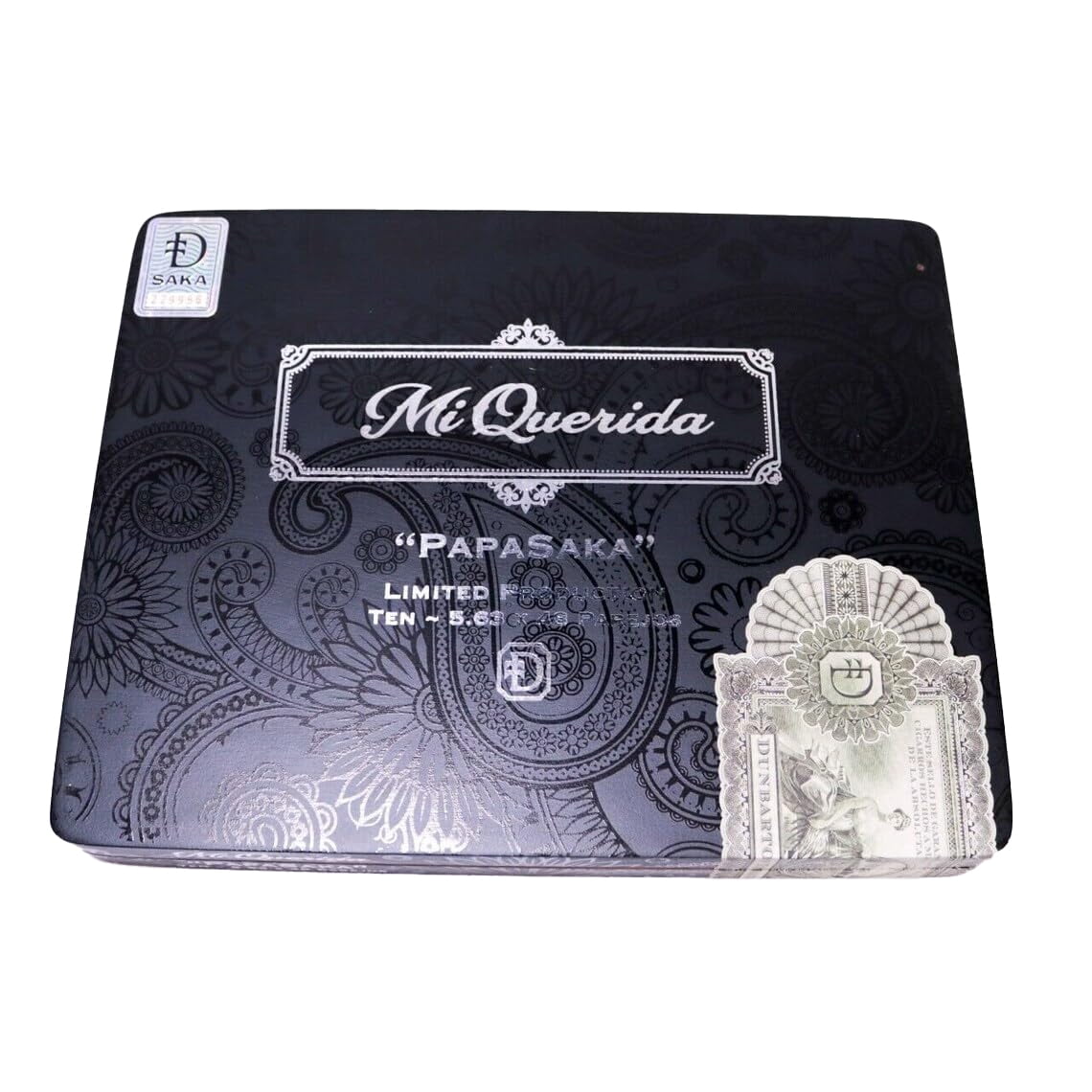 Mi Querida Papa Saka Empty Wood Cigar Box 9.25" x 7.25" x 1" - Walmart.com