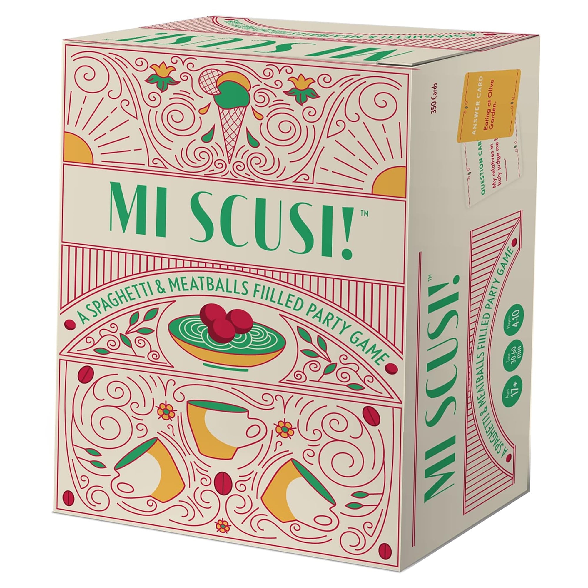Mi Scusi Adult Party Game for Ages 17 and up, from Asmodee - Walmart.com