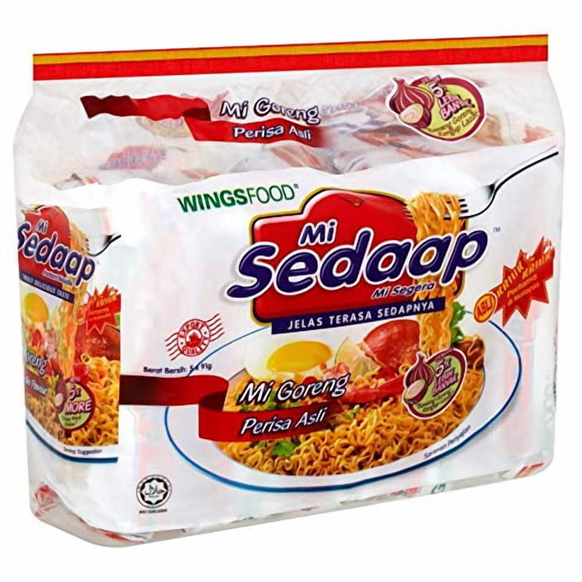 Mi Sedaap Mi Goreng Fried Noodle KKS1 Flavour (10packs x 91g/pack ...