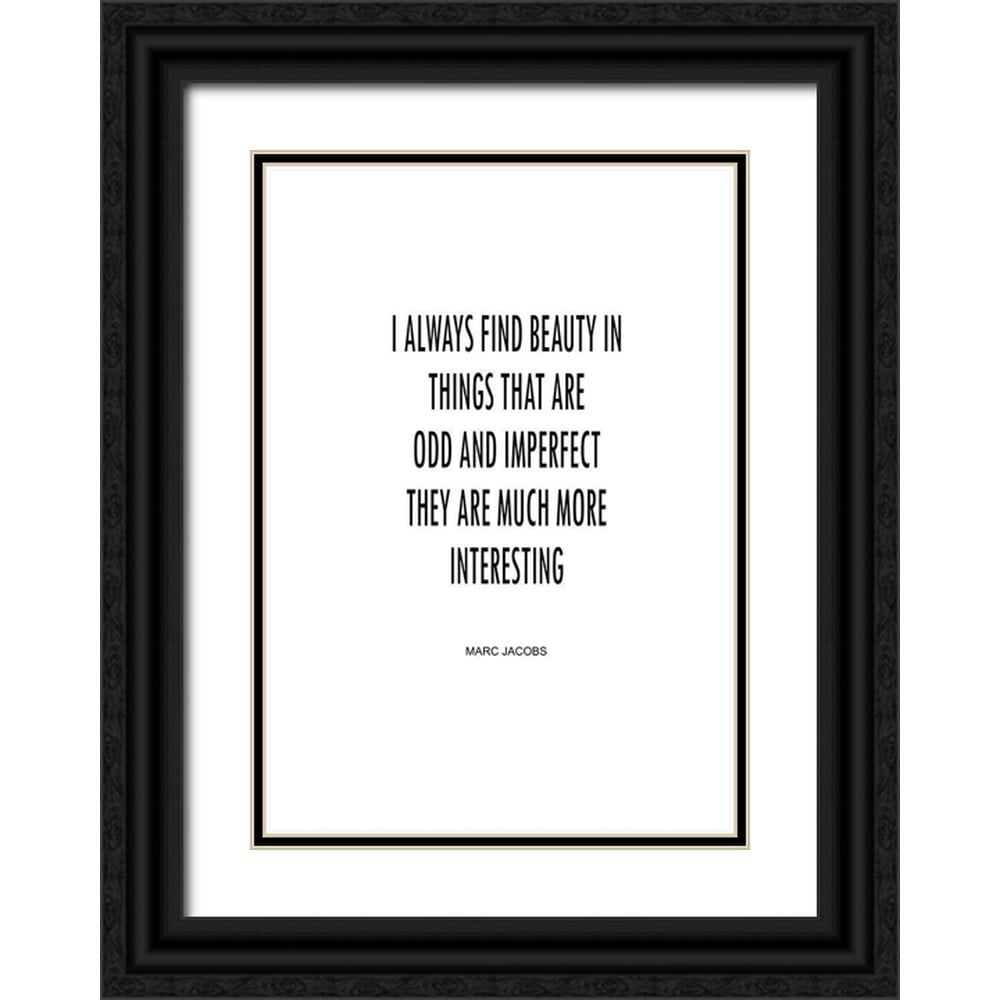 Mi, Suki 11x14 Black Ornate Wood Framed with Double Matting Museum Art Print Titled - Odd and ...