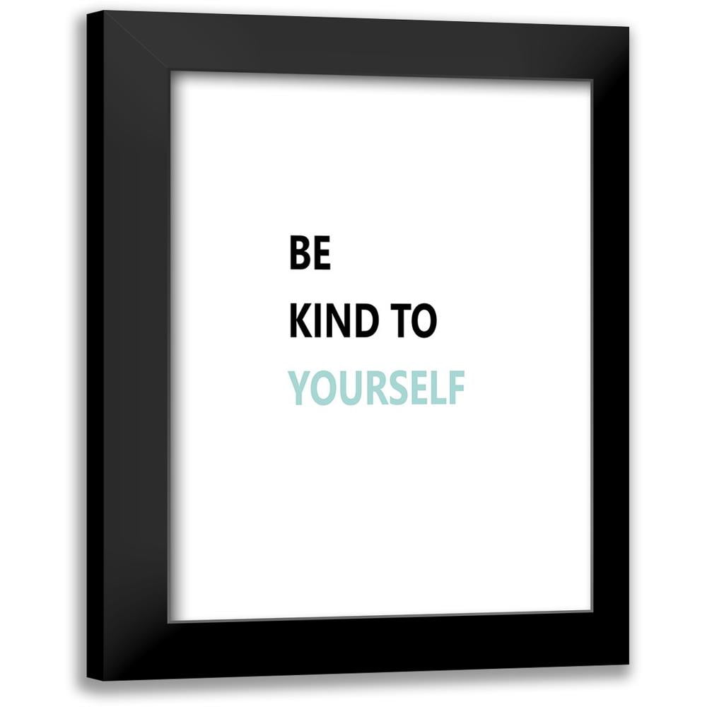Mi, Suki 14x18 Black Modern Framed Museum Art Print Titled - Be Kind ...