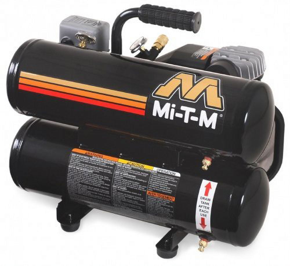 Mi-T-M AC1-HE02-05M1 Hand Carry Electric Air Compressor, 5-Gallon ...